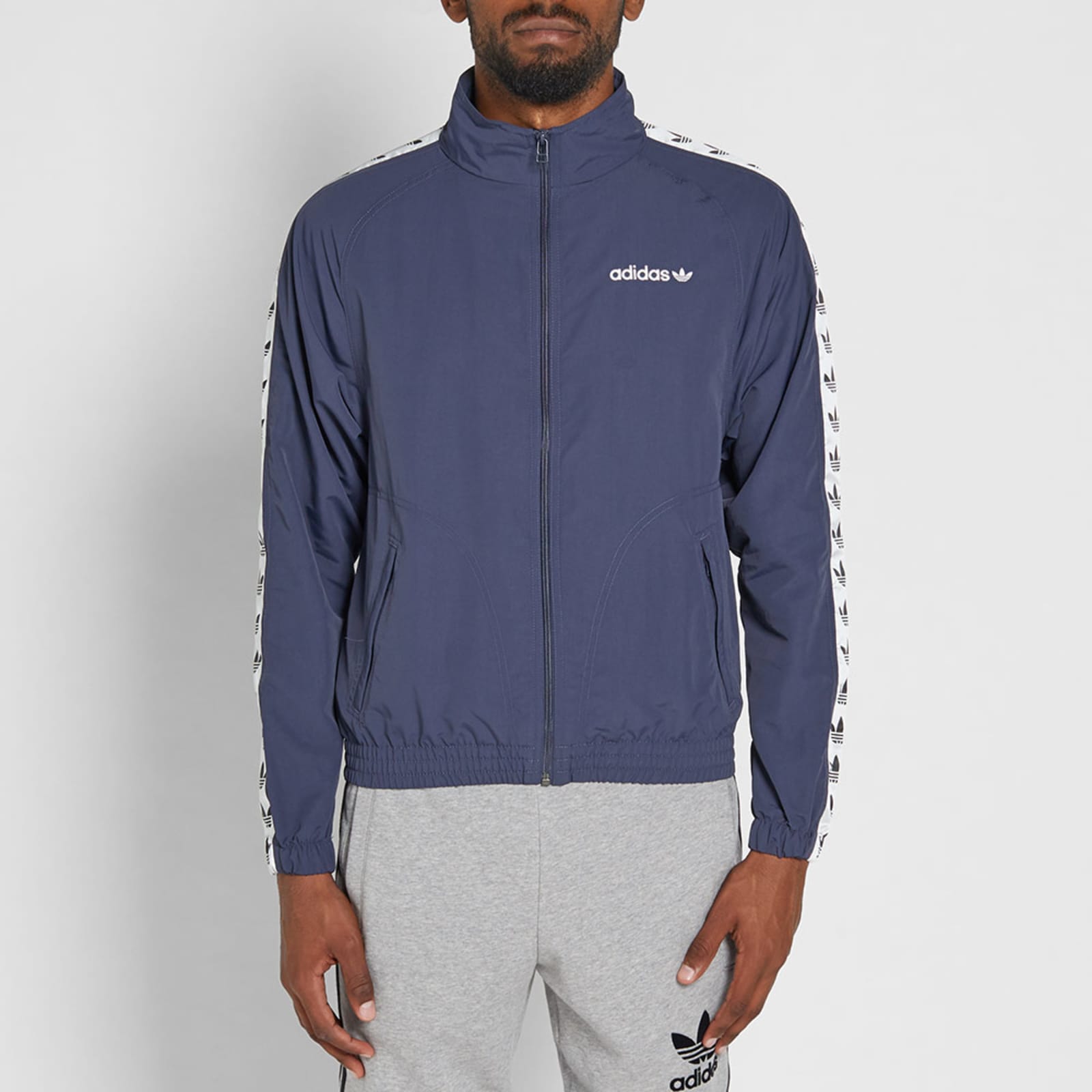 Adidas TNT Tape Track Top Trace Blue | END. (US)