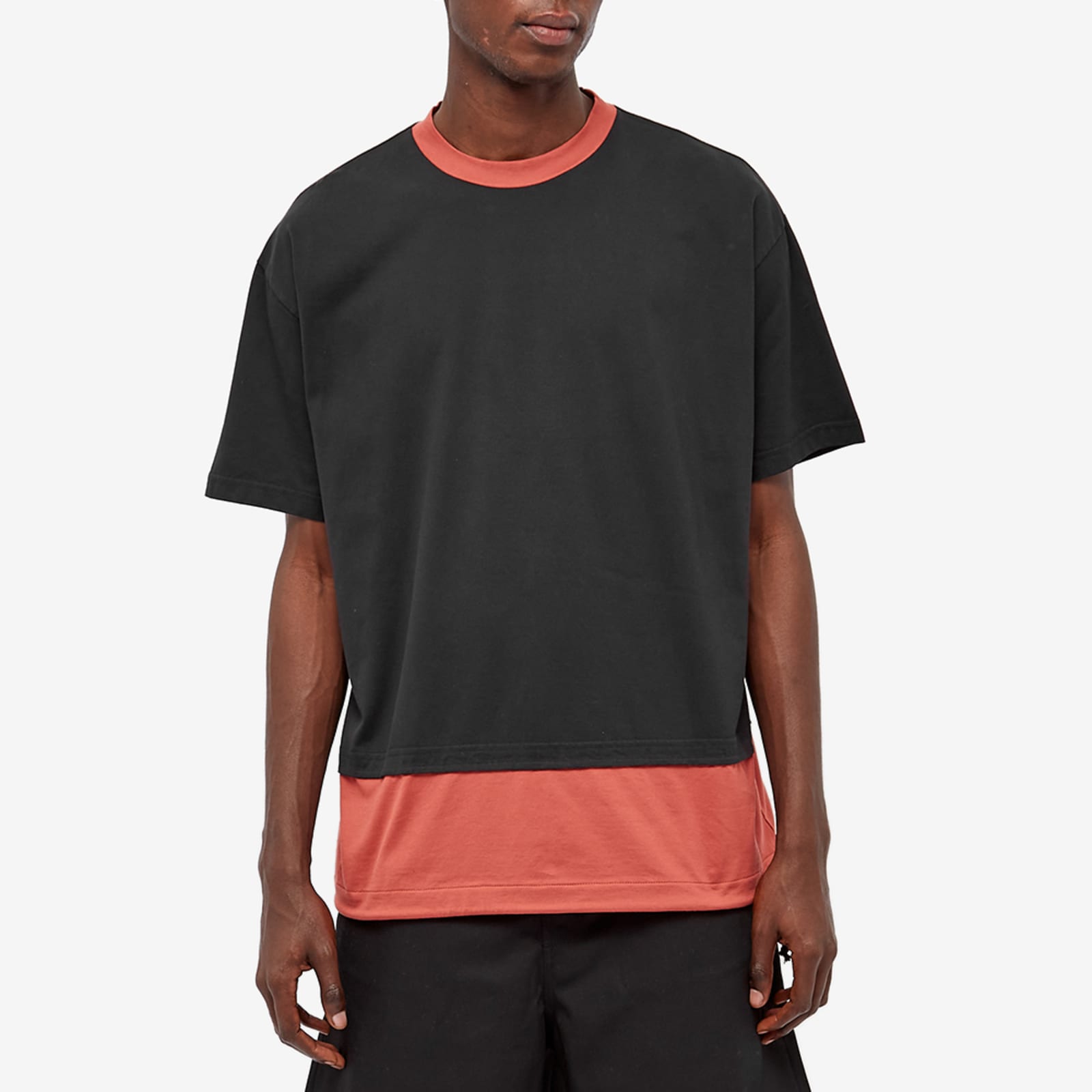Marni Logo Layered T-Shirt Black | END. (SG)