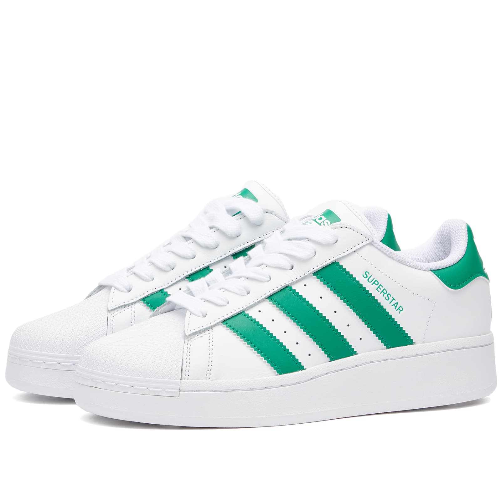 Adidas Superstar Xlg W Semi Court Green &White | END. (HK)