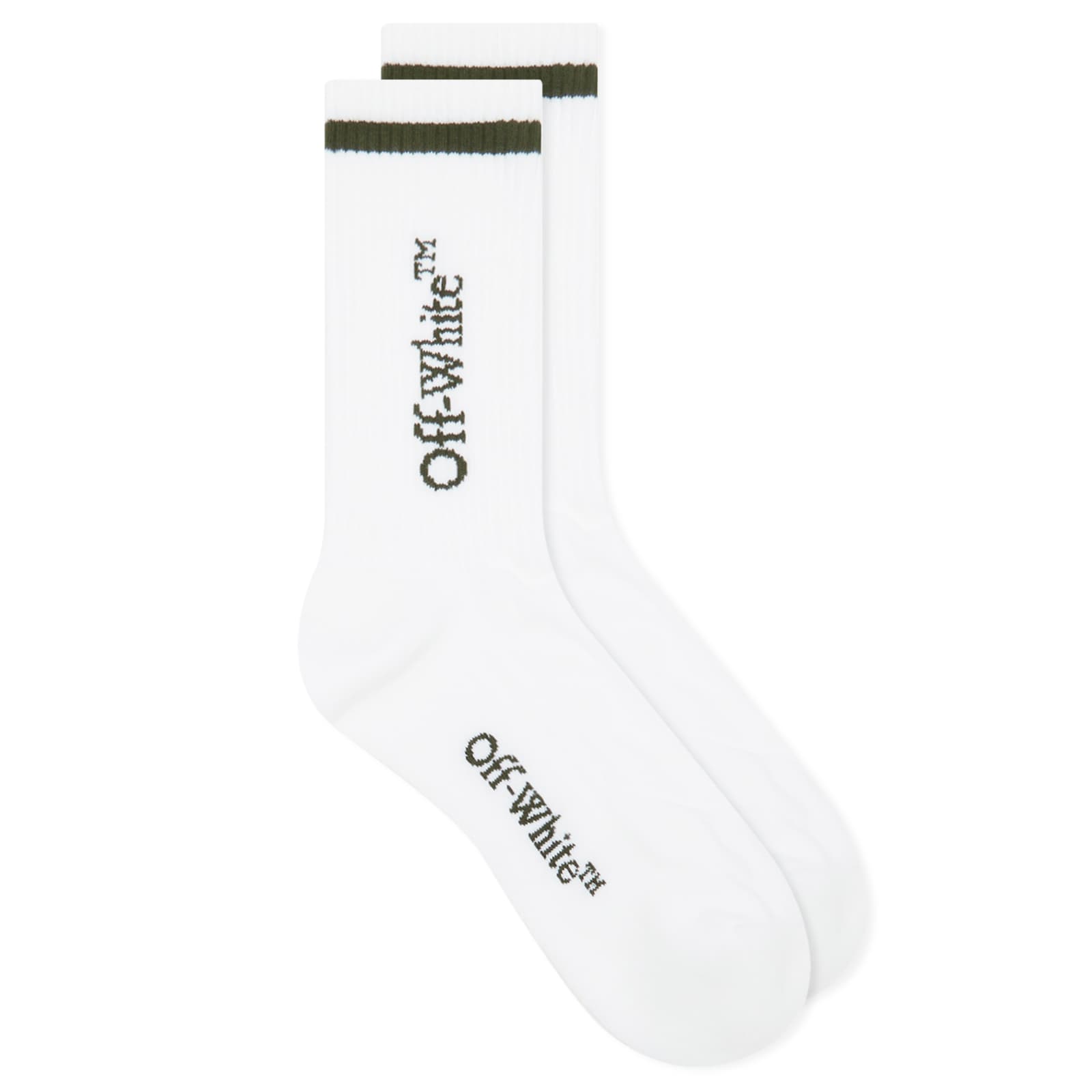 Off-White Bookish Socks White | END. (KR)
