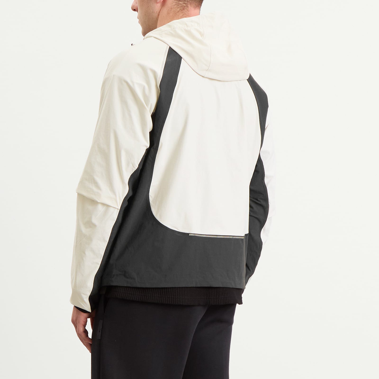 Nike Tech Woven Pro Jacket Light Bone, Black & Black | END. (US)