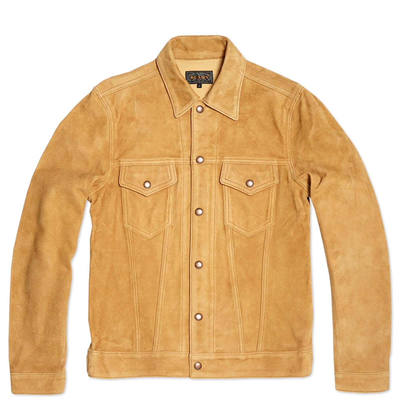 Beams Plus 3rd Goat Jacket Light Brown | END.