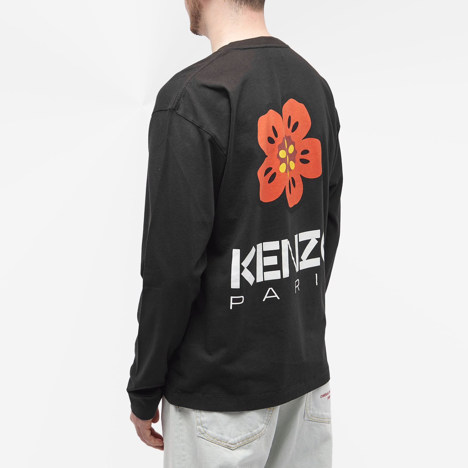 Kenzo Boke Flower Long Sleeve T-Shirt Black | END. (US)
