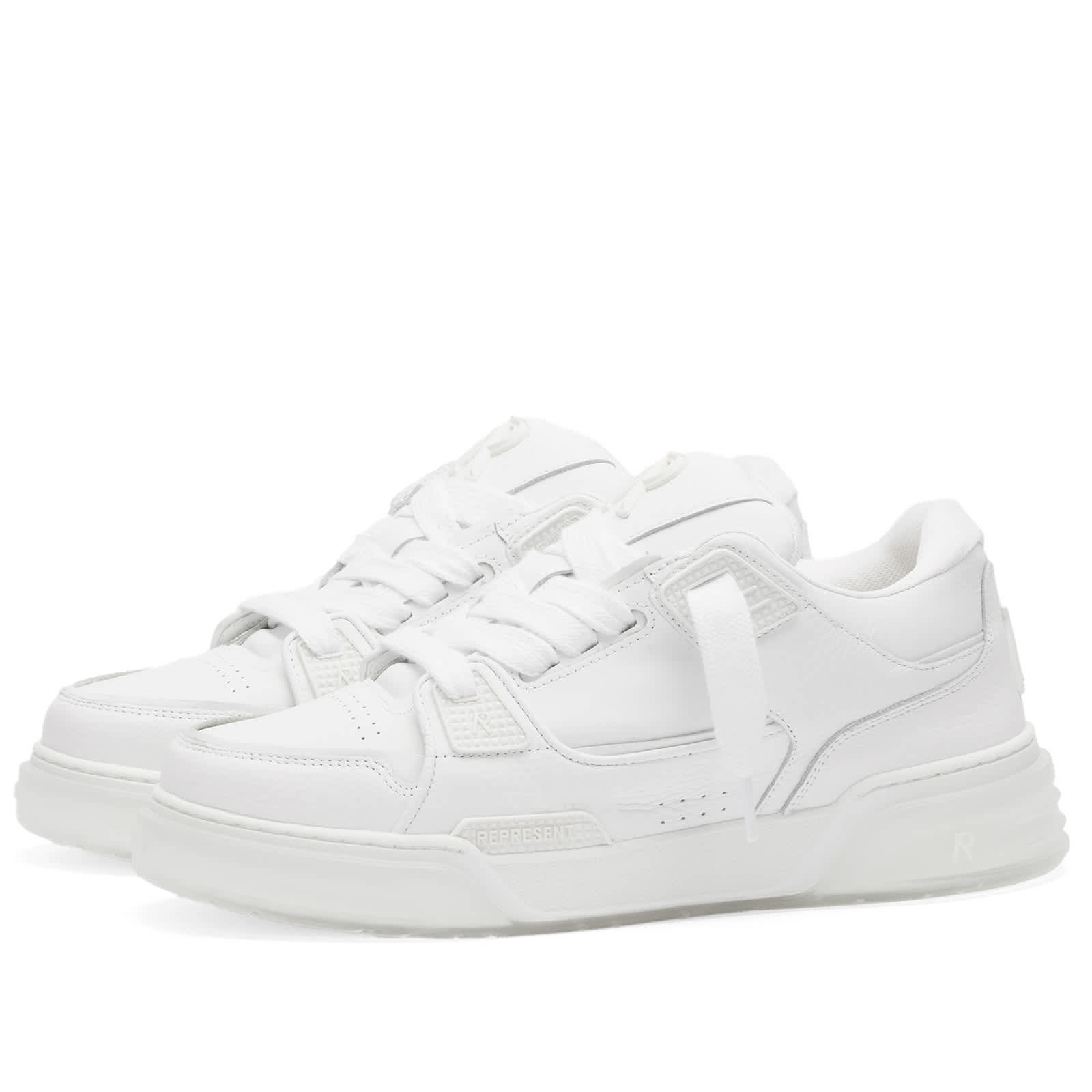 Represent Studio Sneaker Flat White | END. (HK)