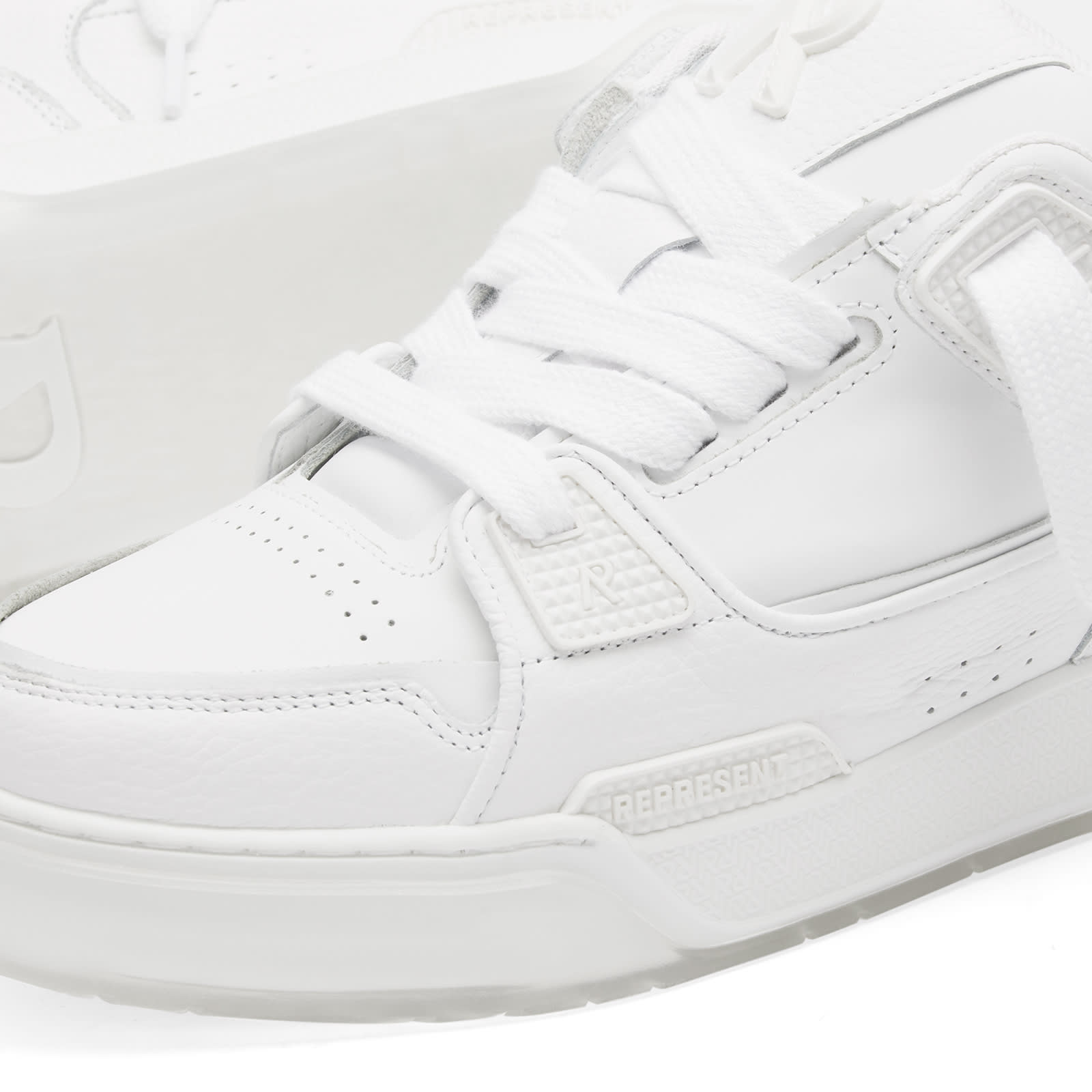 Represent Studio Sneaker Flat White | END. (HK)