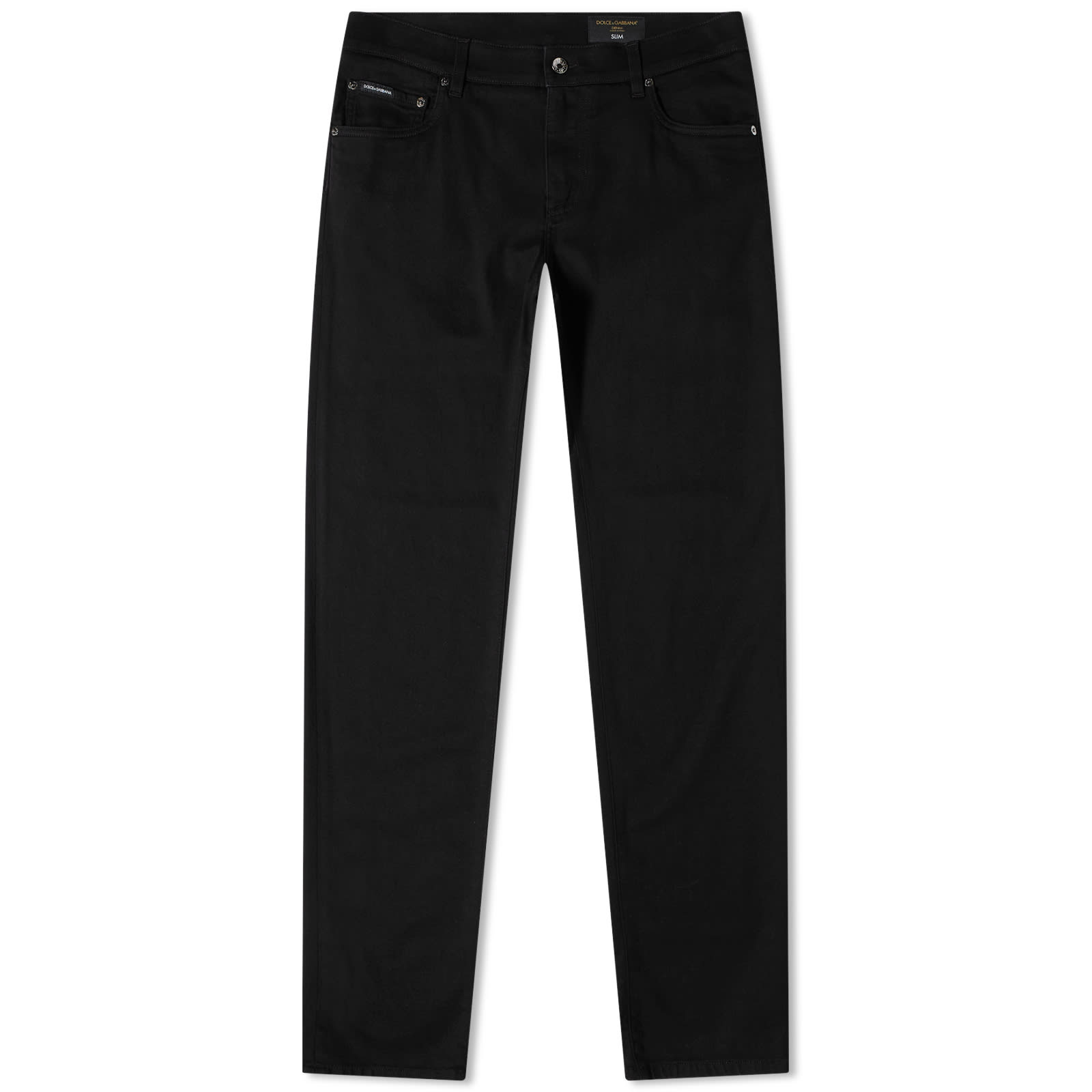Dolce And Gabbana Slim Fit Denim Jean Black End
