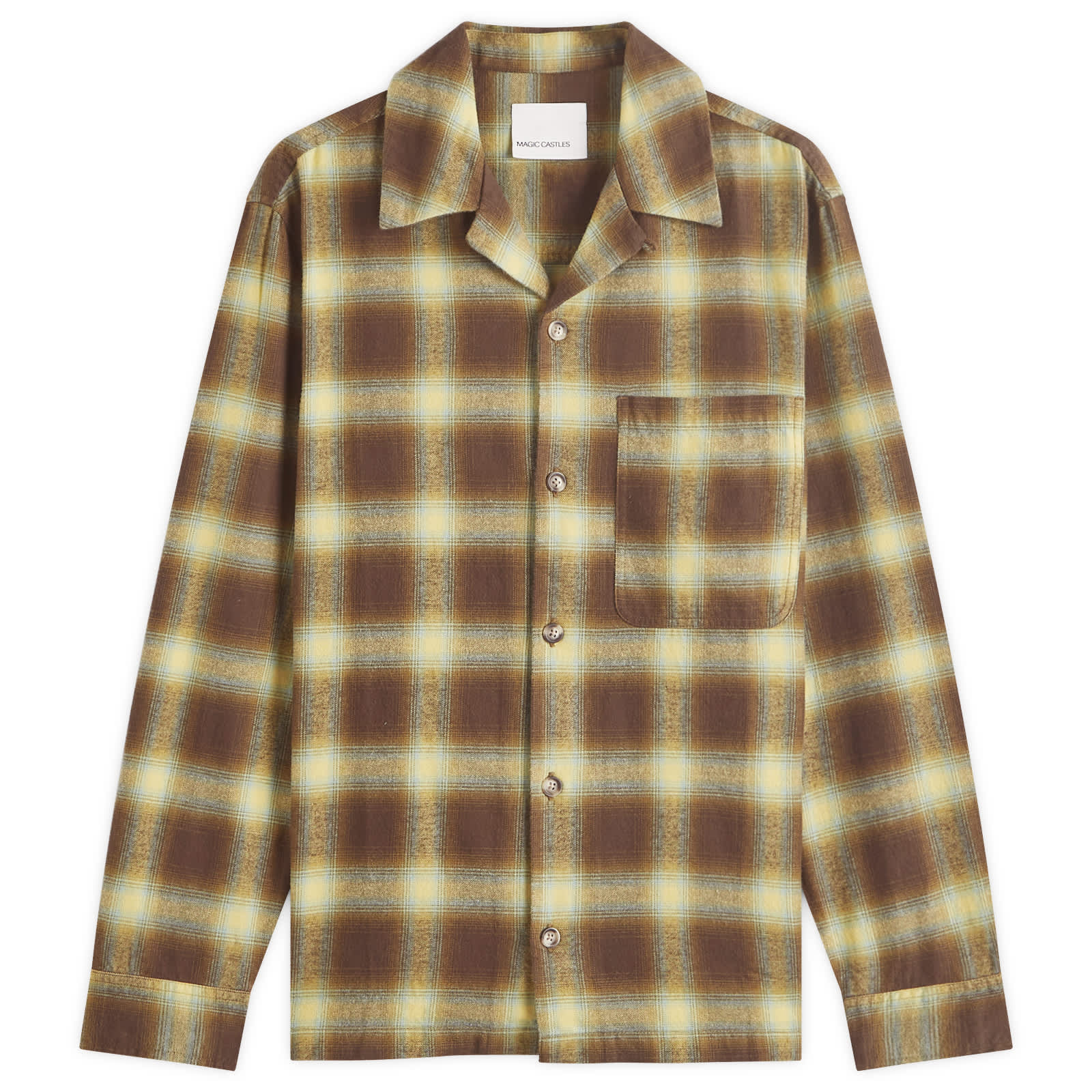 Magic Castles Cisco Flannel Shirt Chestnut Check Flannel | END. (KR)