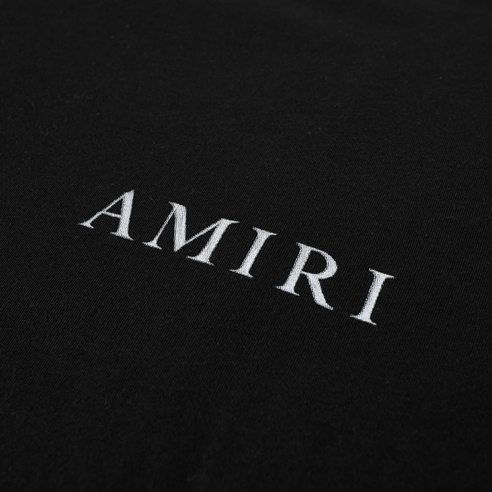 AMIRI Flowers Tee Black | END.