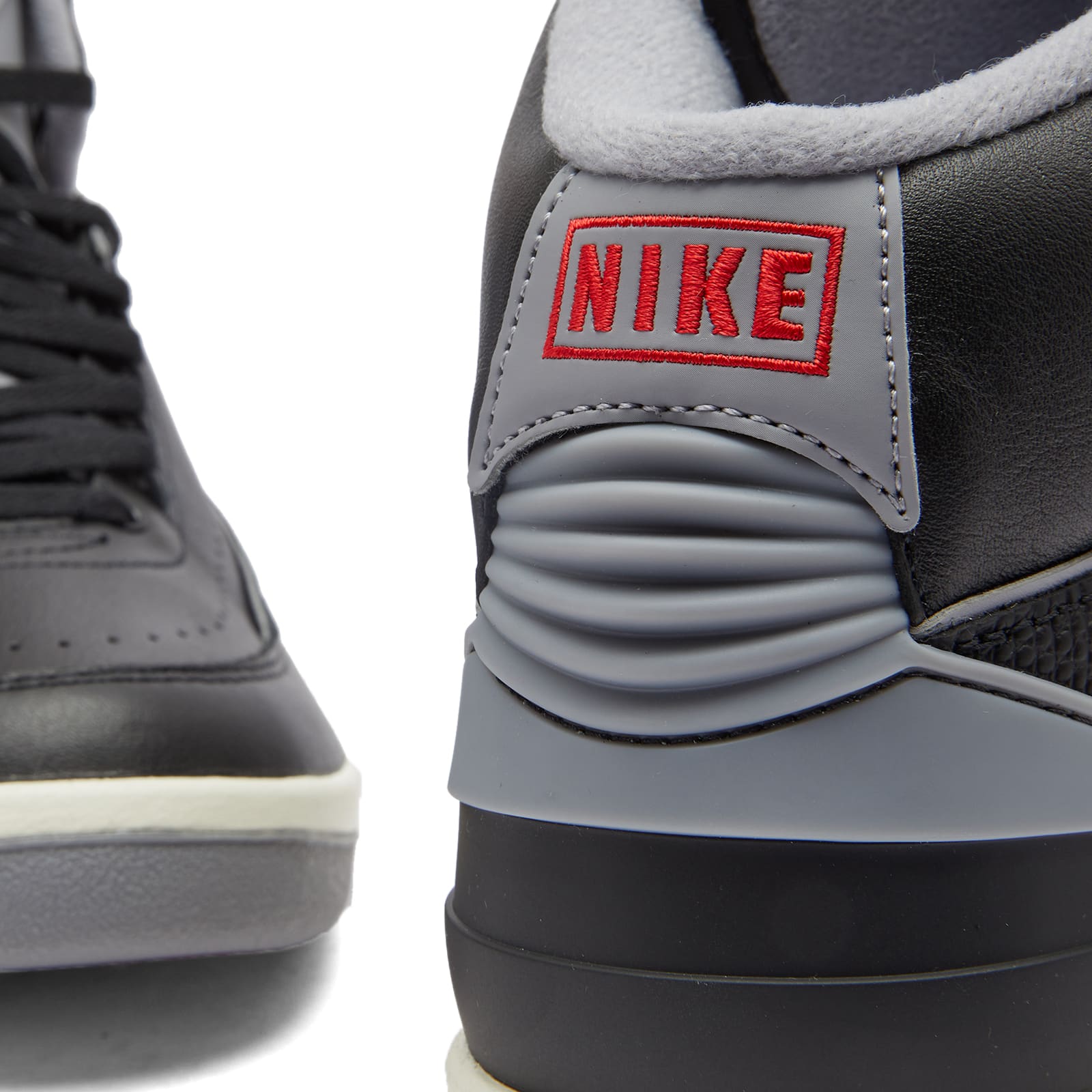 Air Jordan 2 Retro Black, Cement Grey, Red & Sail | END. (US)