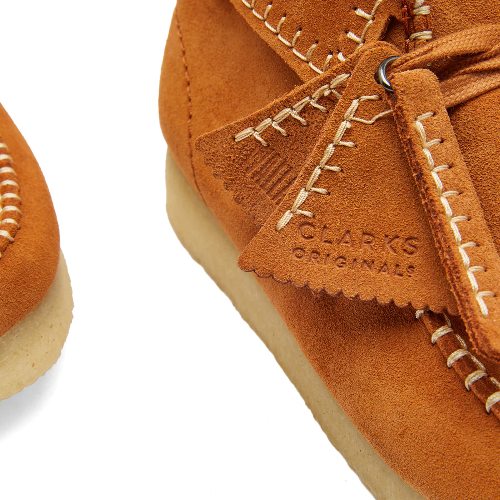 Clarks Originals Wallabee Stitch Boots Ginger Suede | END. (GB)