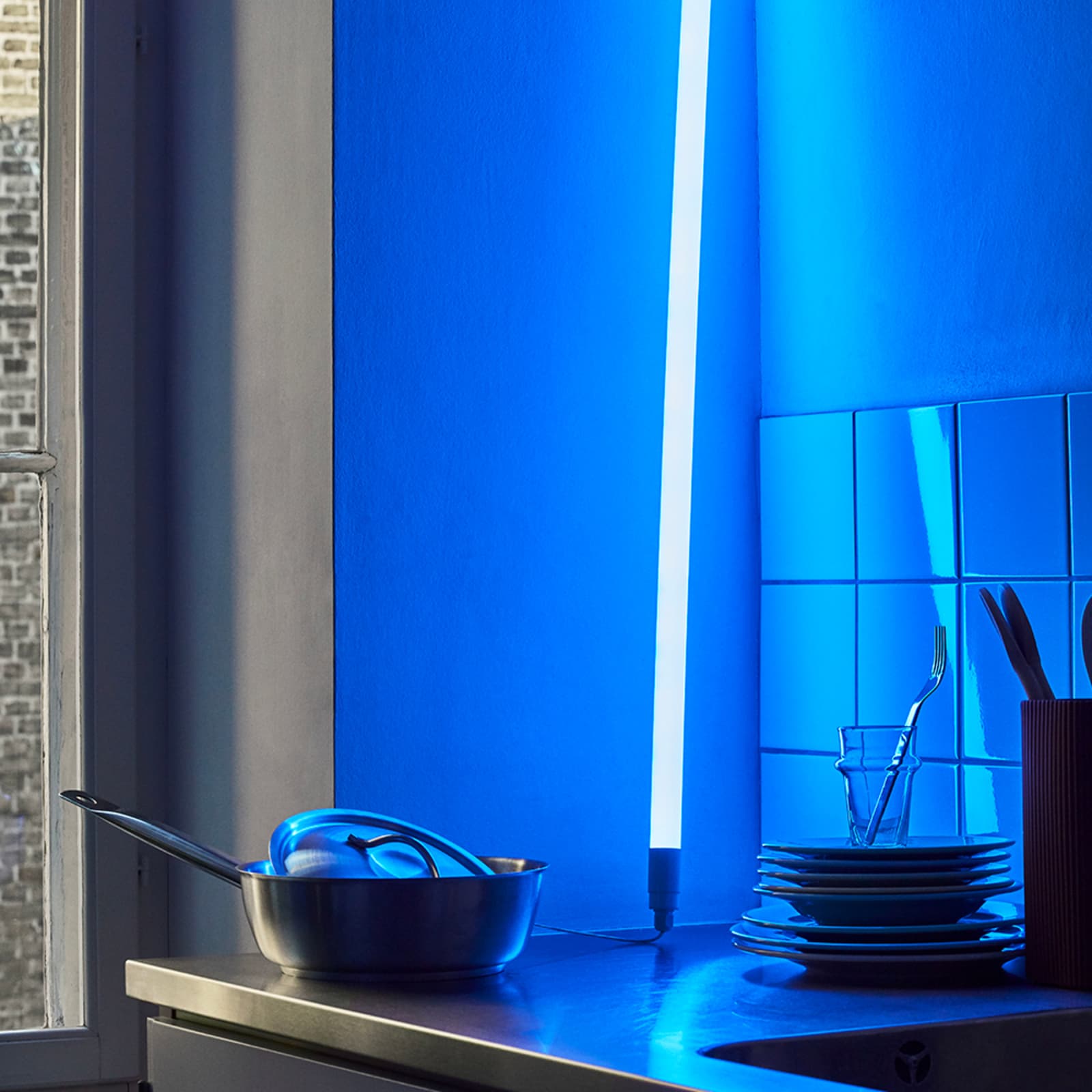 HAY Neon LED Tube Ice Blue | END. (US)