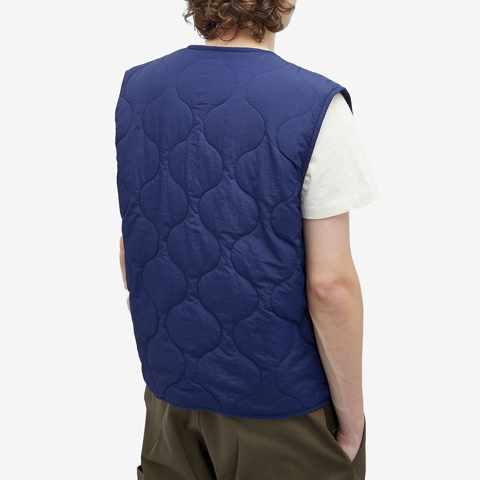 Pendleton Reversible Quilted Vest Harding Navy | END. (US)