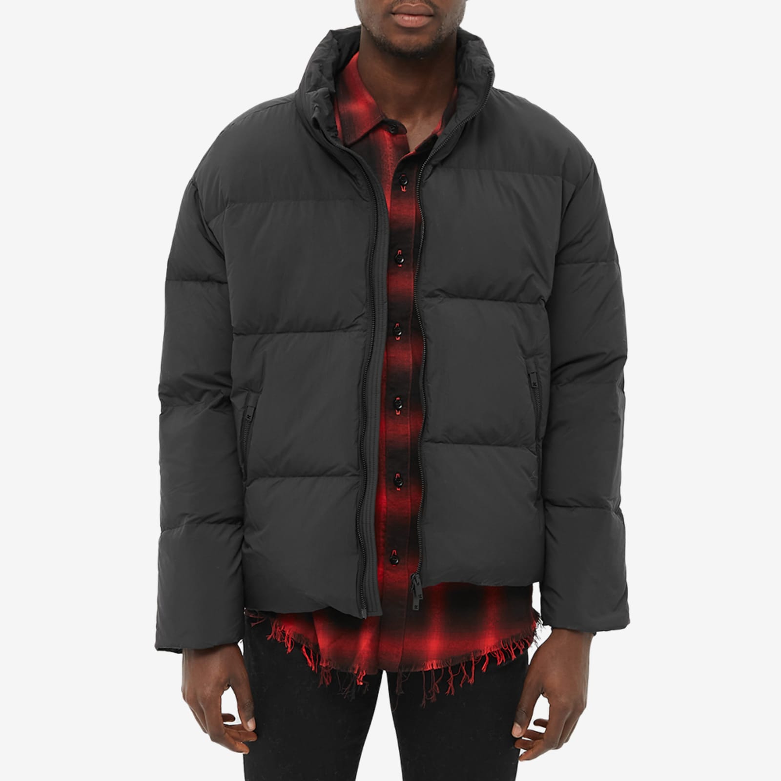 Represent Puffer Jacket Black | END. (AU)