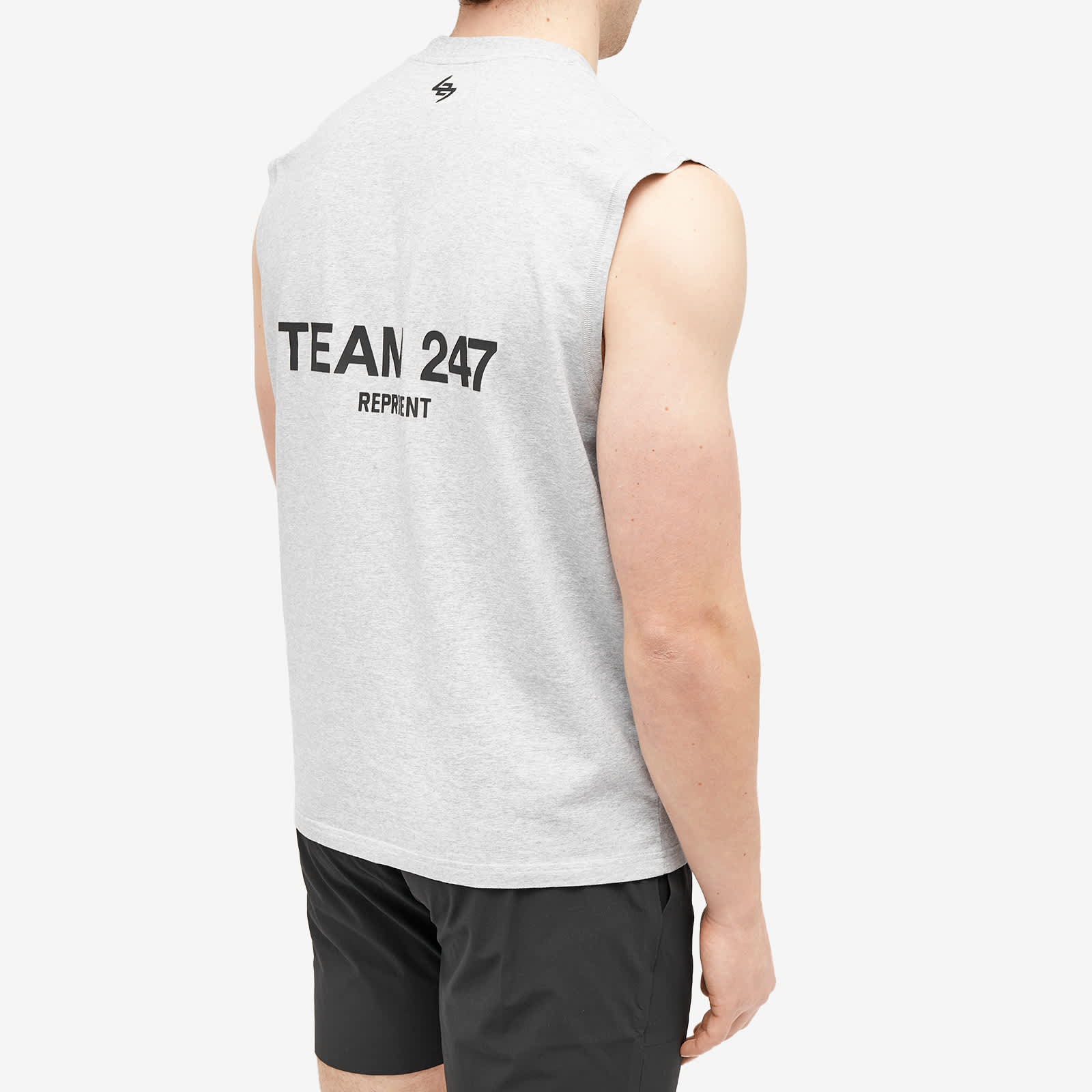 Represent Team 247 Oversized Tank T-Shirt Ash Grey | END. (GB)