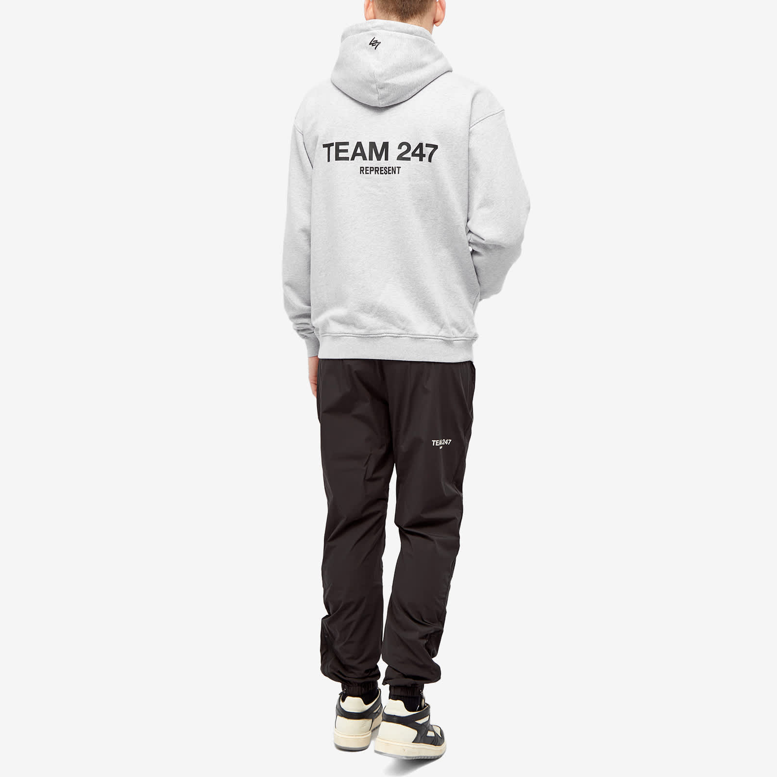 Represent Team 247 Hoodie Ash Grey | END. (GB)