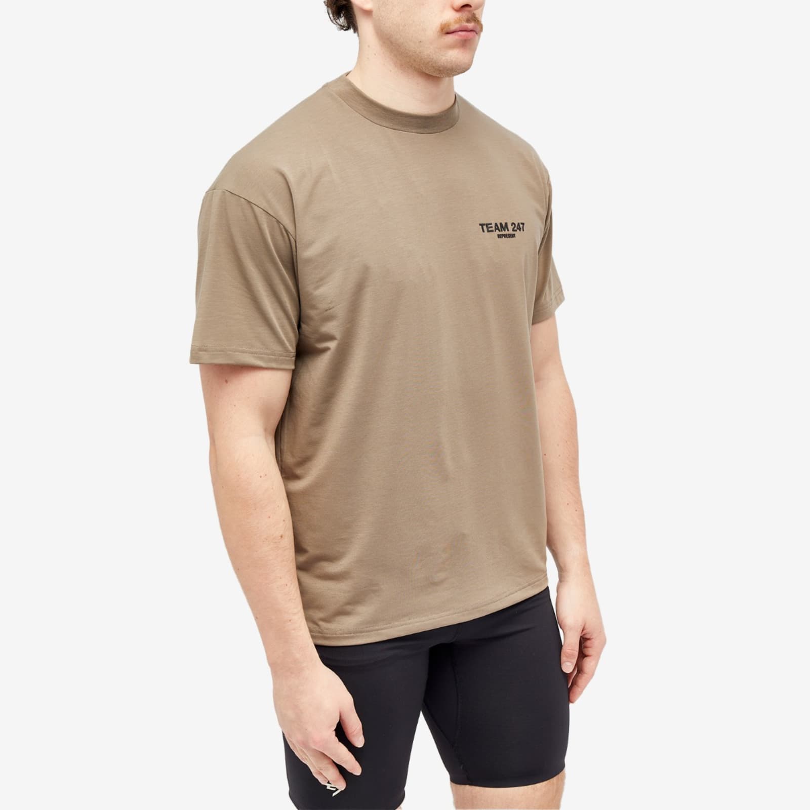 Represent Team 247 Oversized T-Shirt Army | END. (GB)