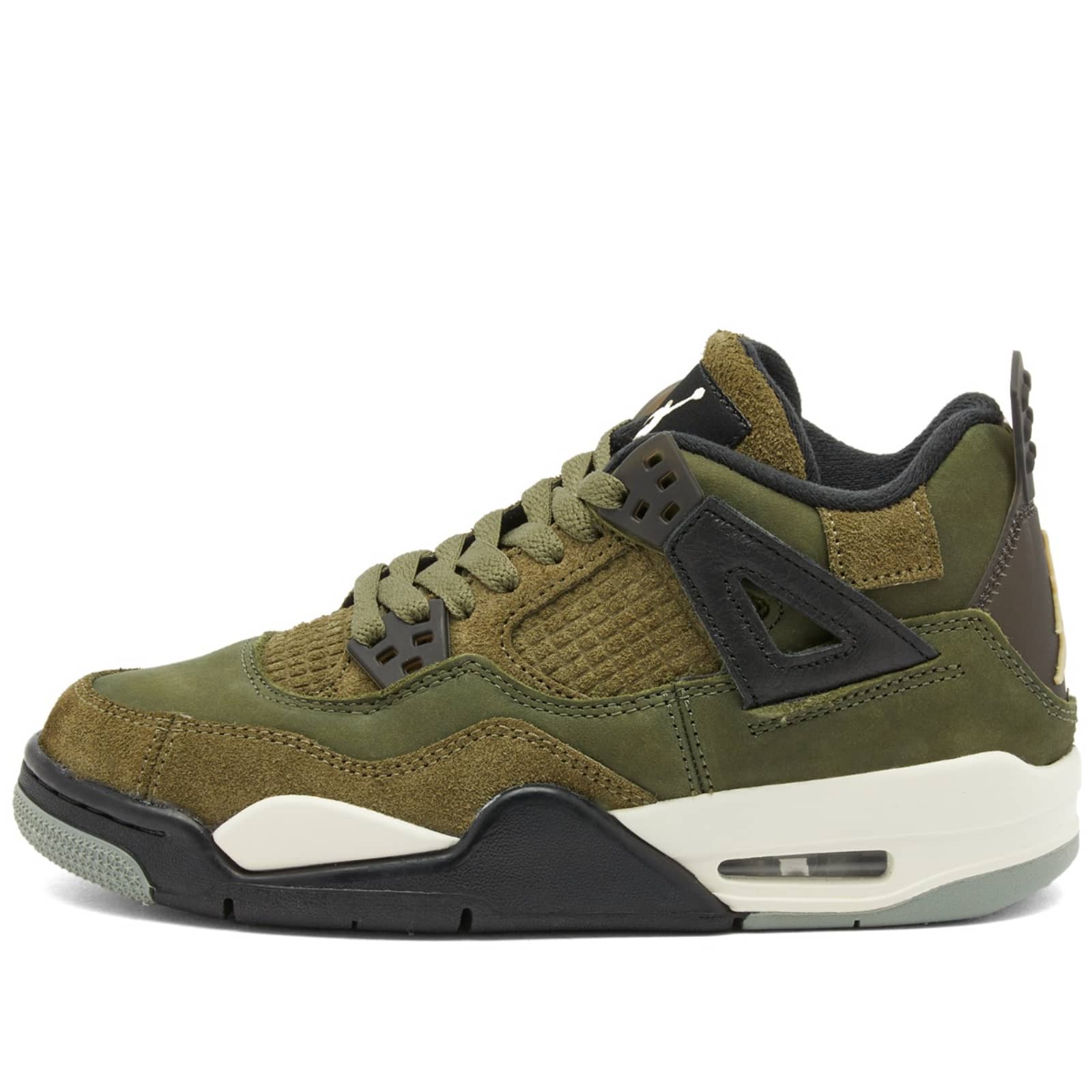 Air Jordan 4 Retro SE Craft GS Medium Olive & Pale Vanilla | END. (GB)