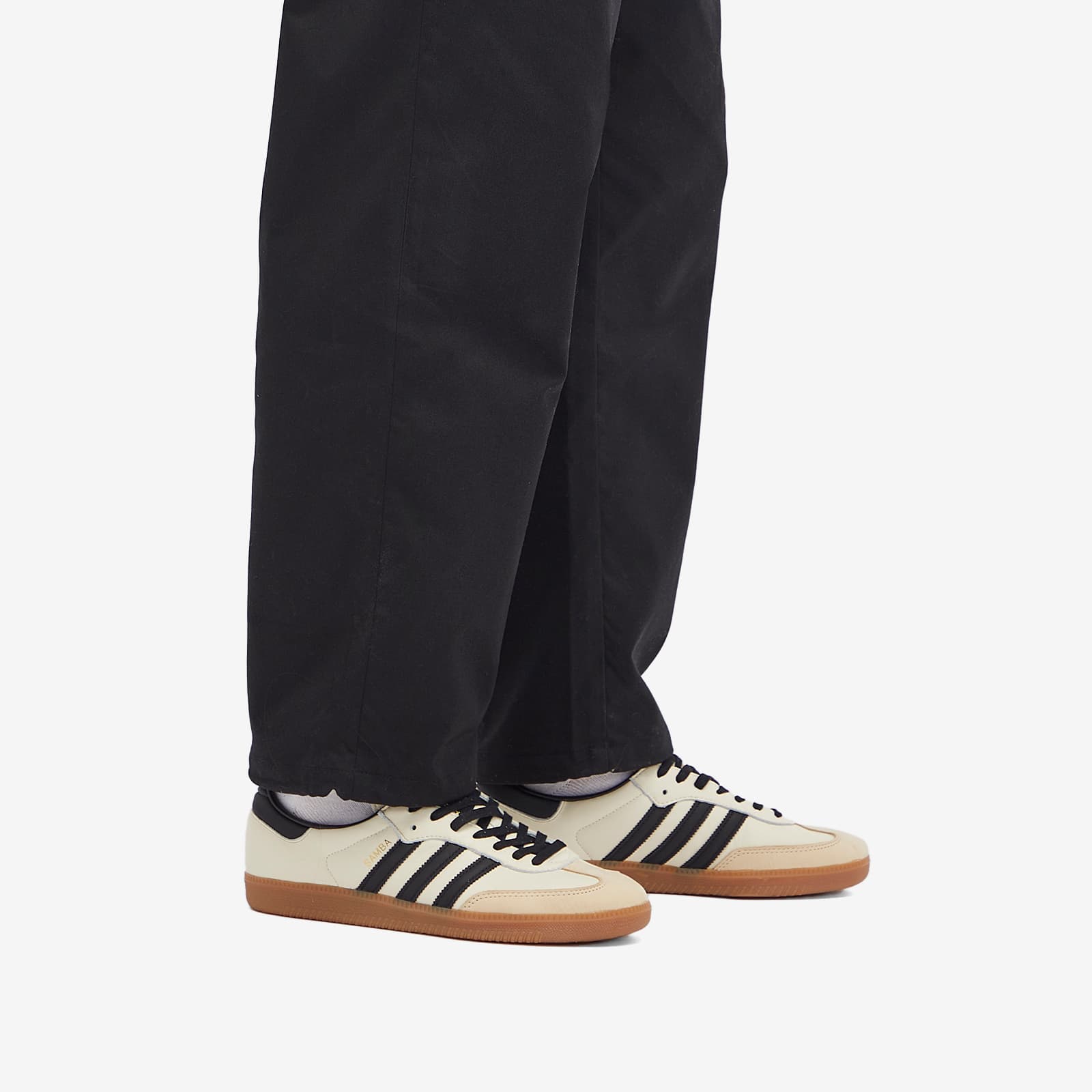 Adidas Samba OG Cream White, Core Black & Sand Strata | END. (GB)