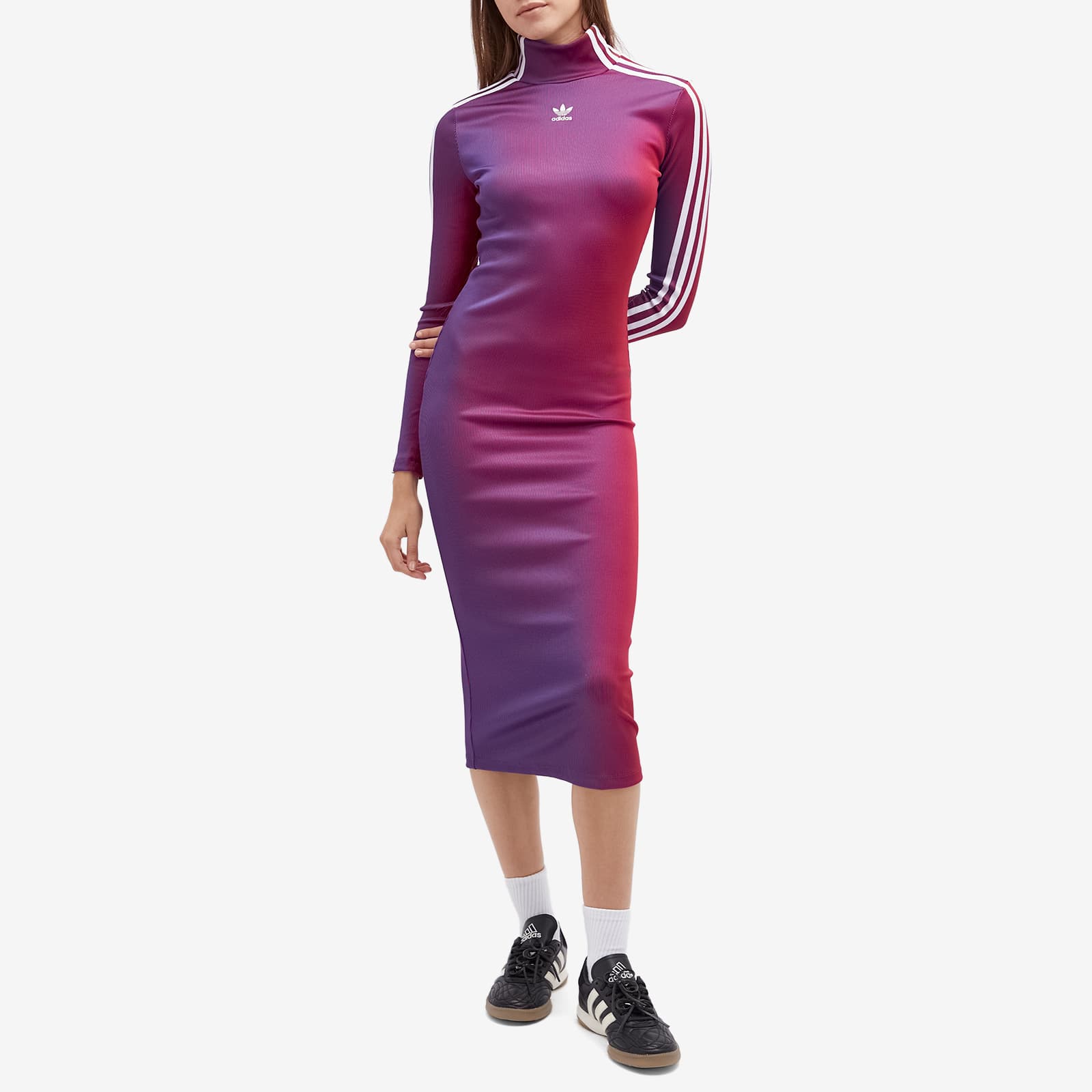 Adidas Rasant Ribbed Longsleeve Dress Multi | END. (US)