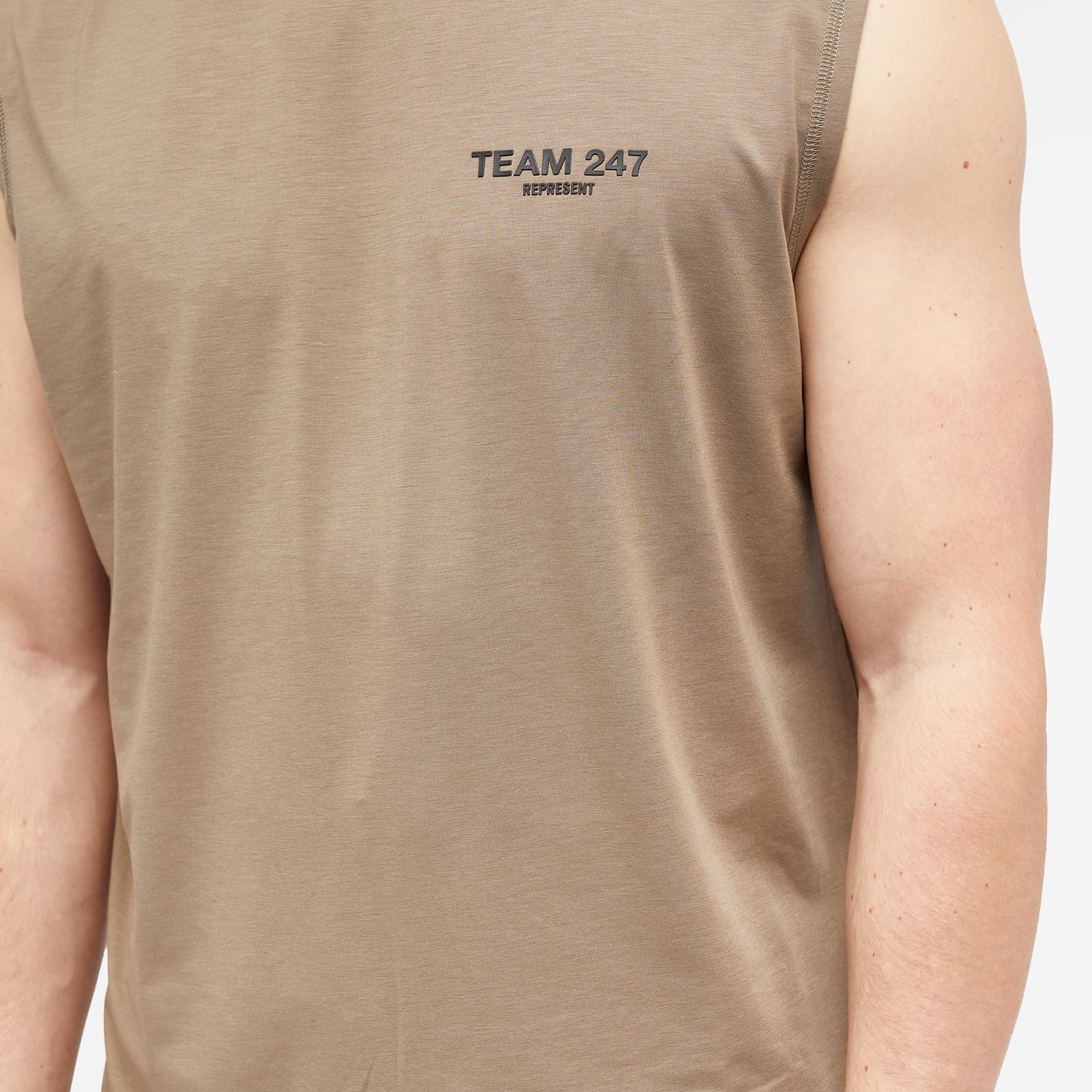 Represent Team 247 Oversized Tank T-Shirt Army | END. (GB)