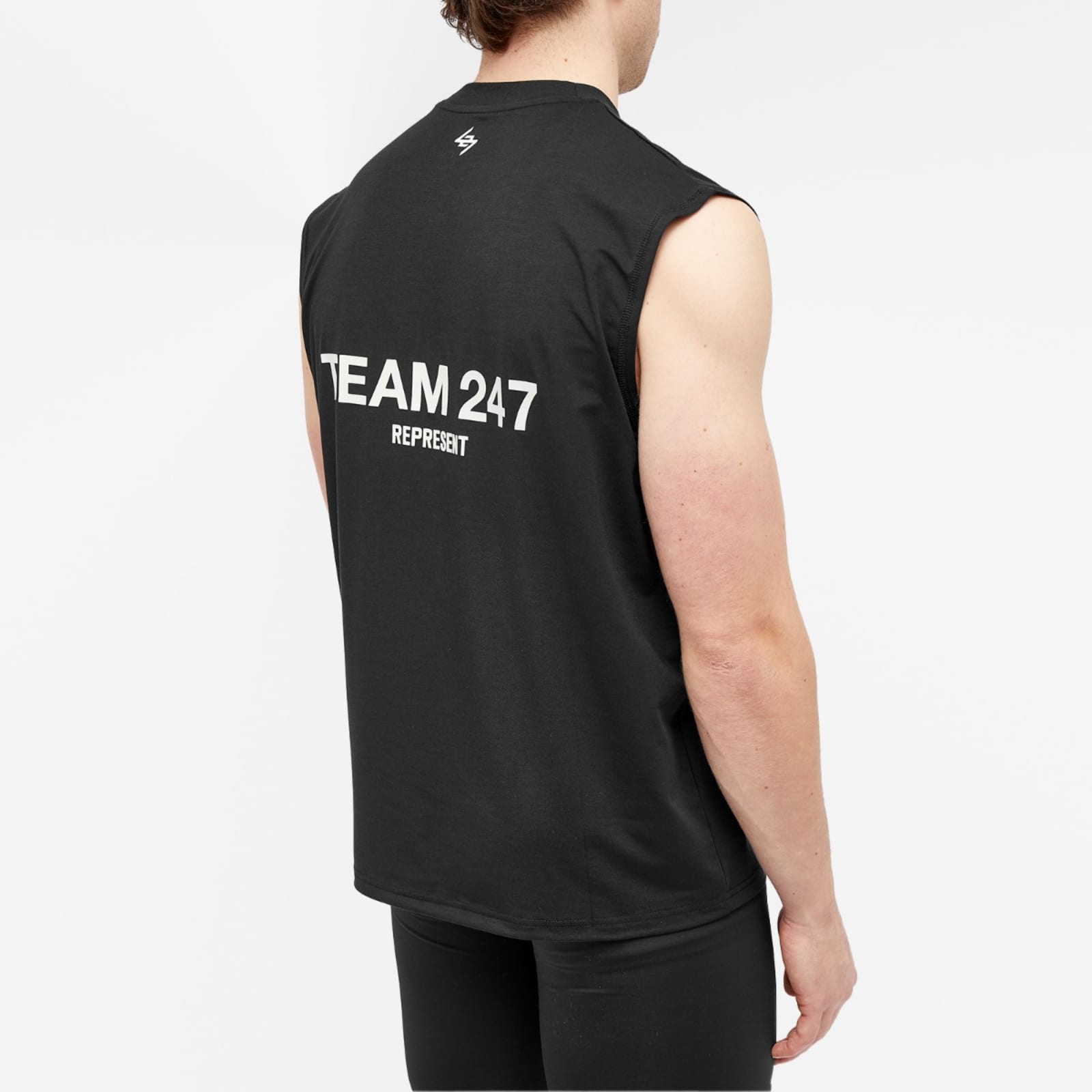 Represent Team 247 Oversized Tank T-Shirt Jet Black | END. (US)