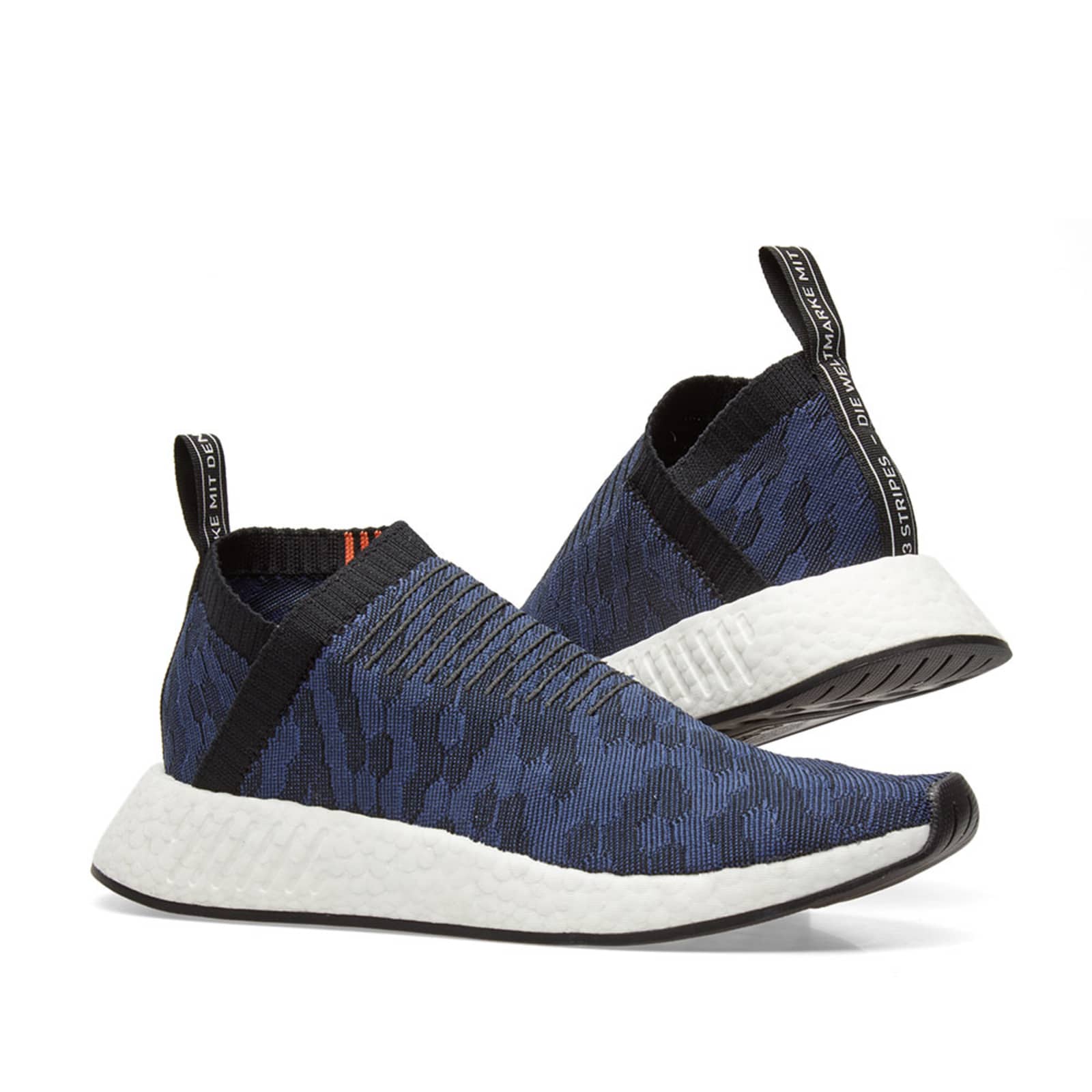 Adidas NMD_CS2 PK W Black, Noble Indigo & White | END. (US)