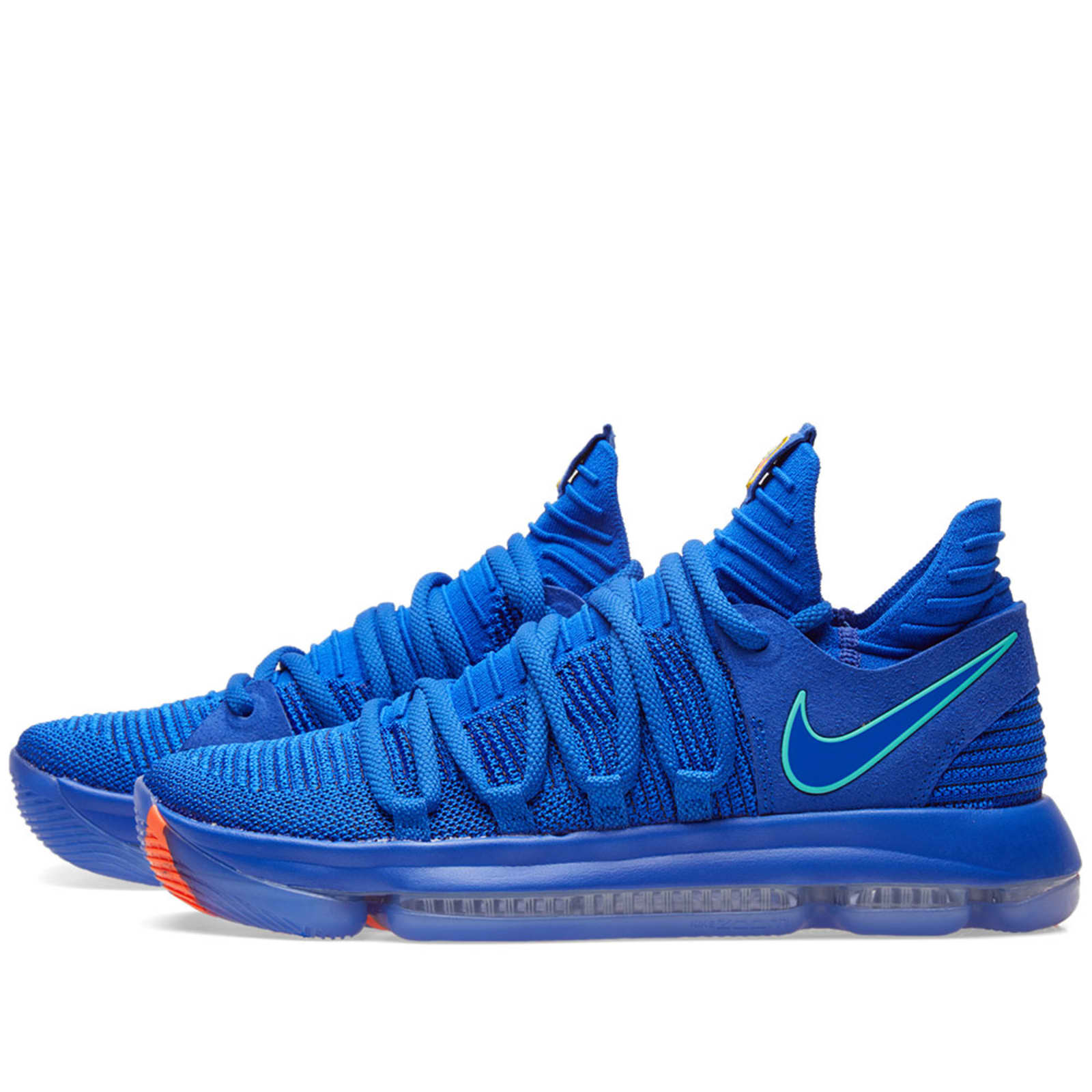 Nike Zoom KD10 Blue, Light Menta & Black | END. (US)