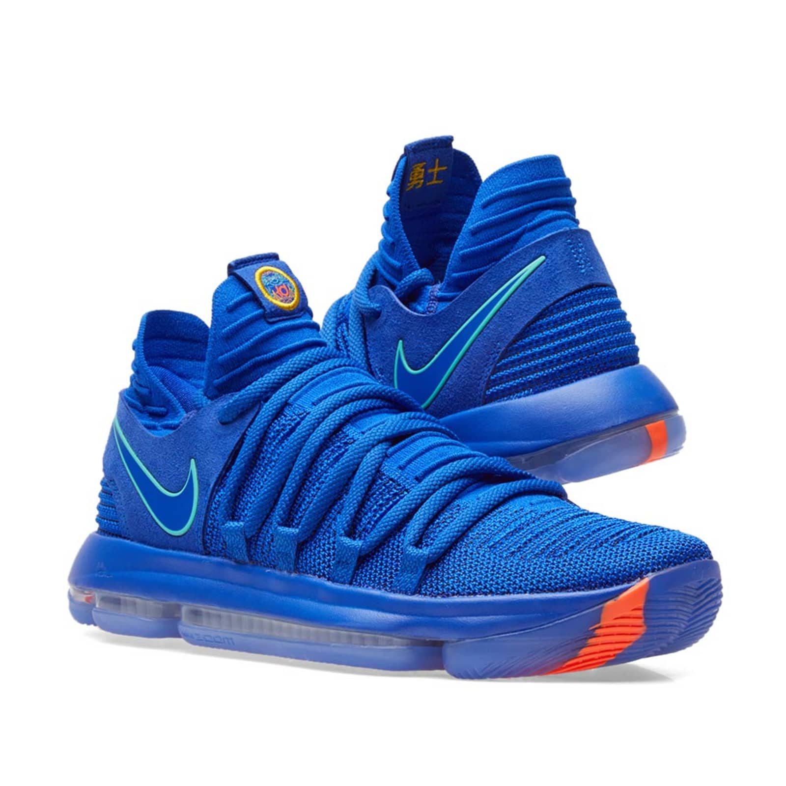 Nike Zoom KD10 Blue, Light Menta & Black | END. (US)