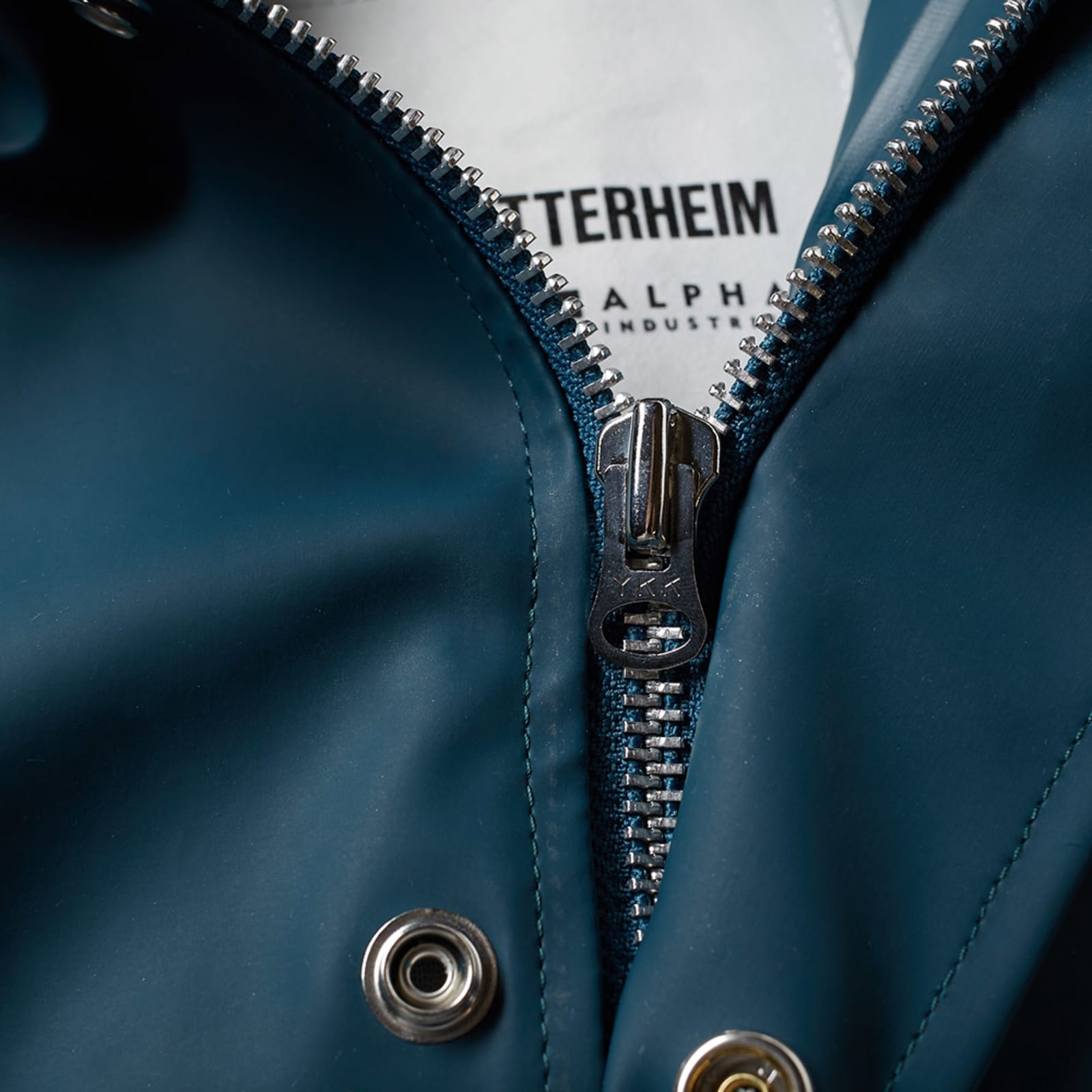Stutterheim x Alpha Industries M65 Fishtail Jacket Navy | END. (US)