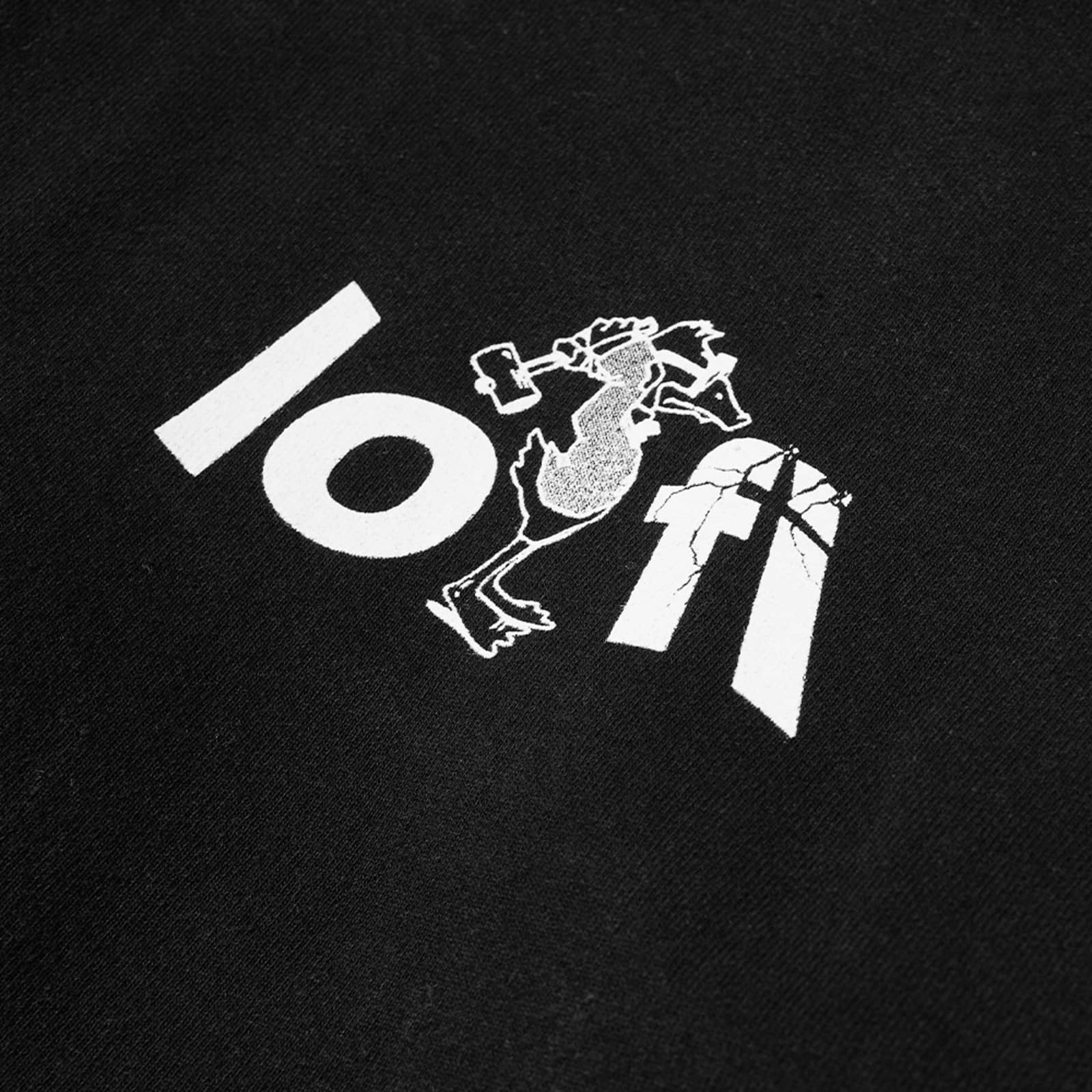 Lo-Fi Smash Logo Hoodie Black | END.