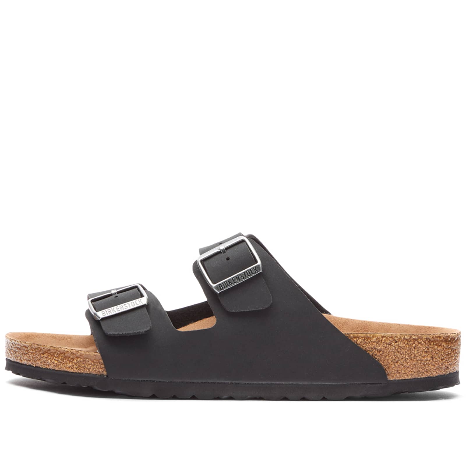 Birkenstock Arizona Vegan Black Earthy Vegan | END.