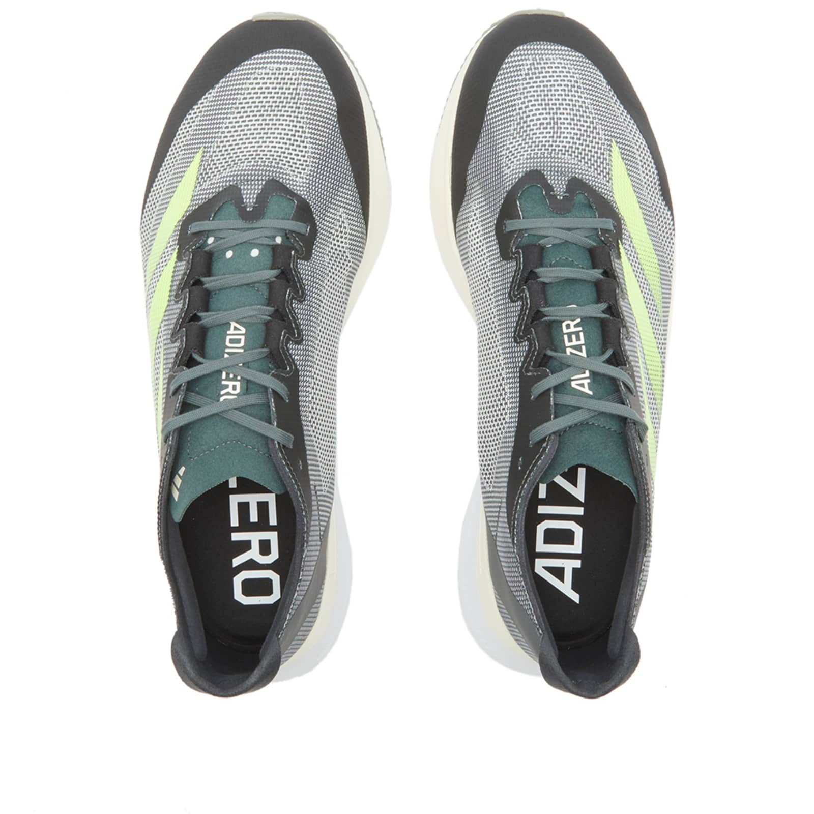 Adidas Adizero Boston 12 M Legend Ivy, Lucid Lemon & Silver Pebble ...