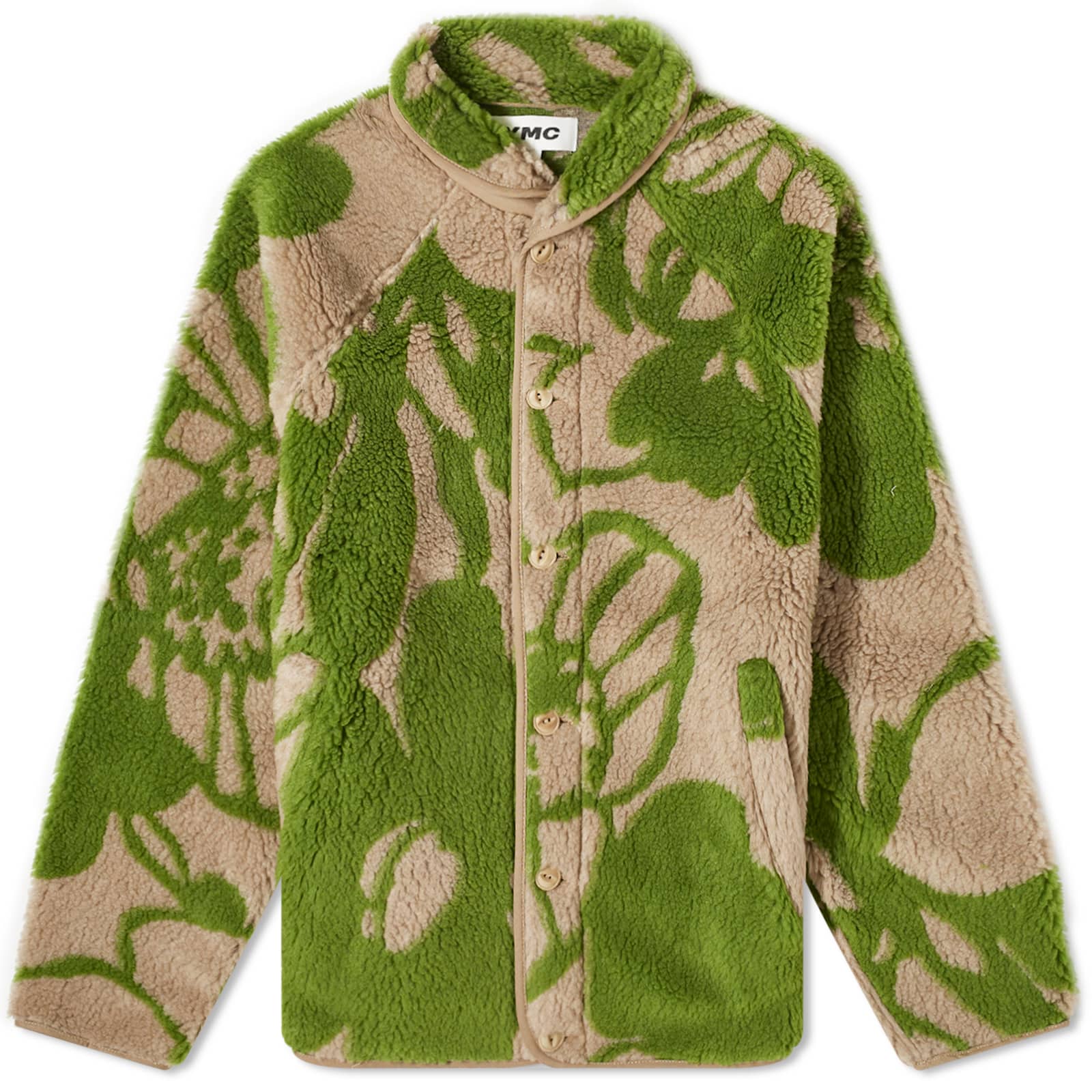 YMC Beach Jacket Sand & Green | END.