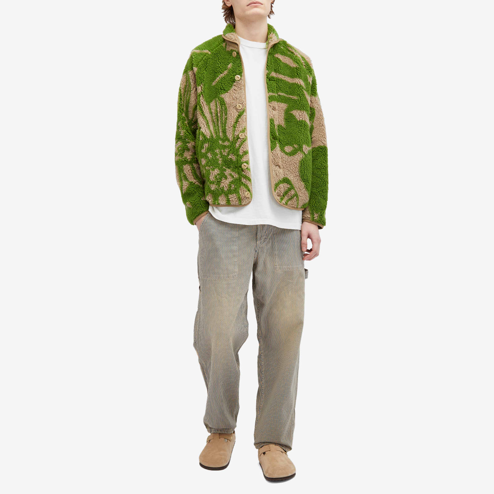YMC Beach Jacket Sand & Green | END. (AR)
