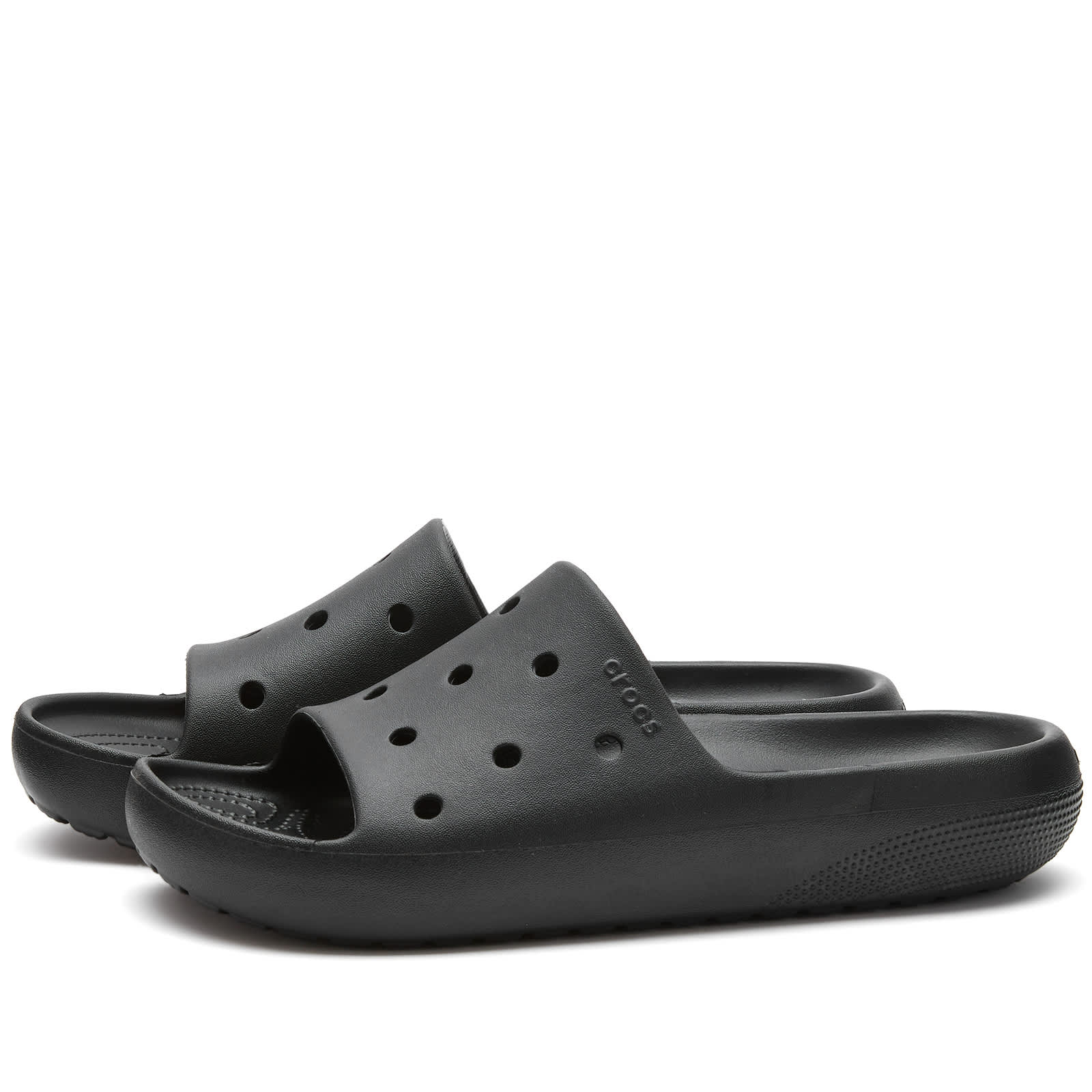 Crocs V2 Classic Slide Black | END. (AR)