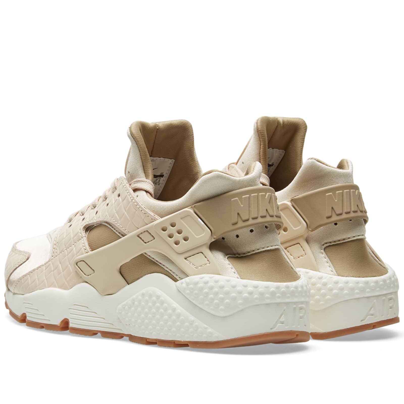 Nike W Air Huarache Run Premium Oatmeal, Khaki & Sail | END. (US)
