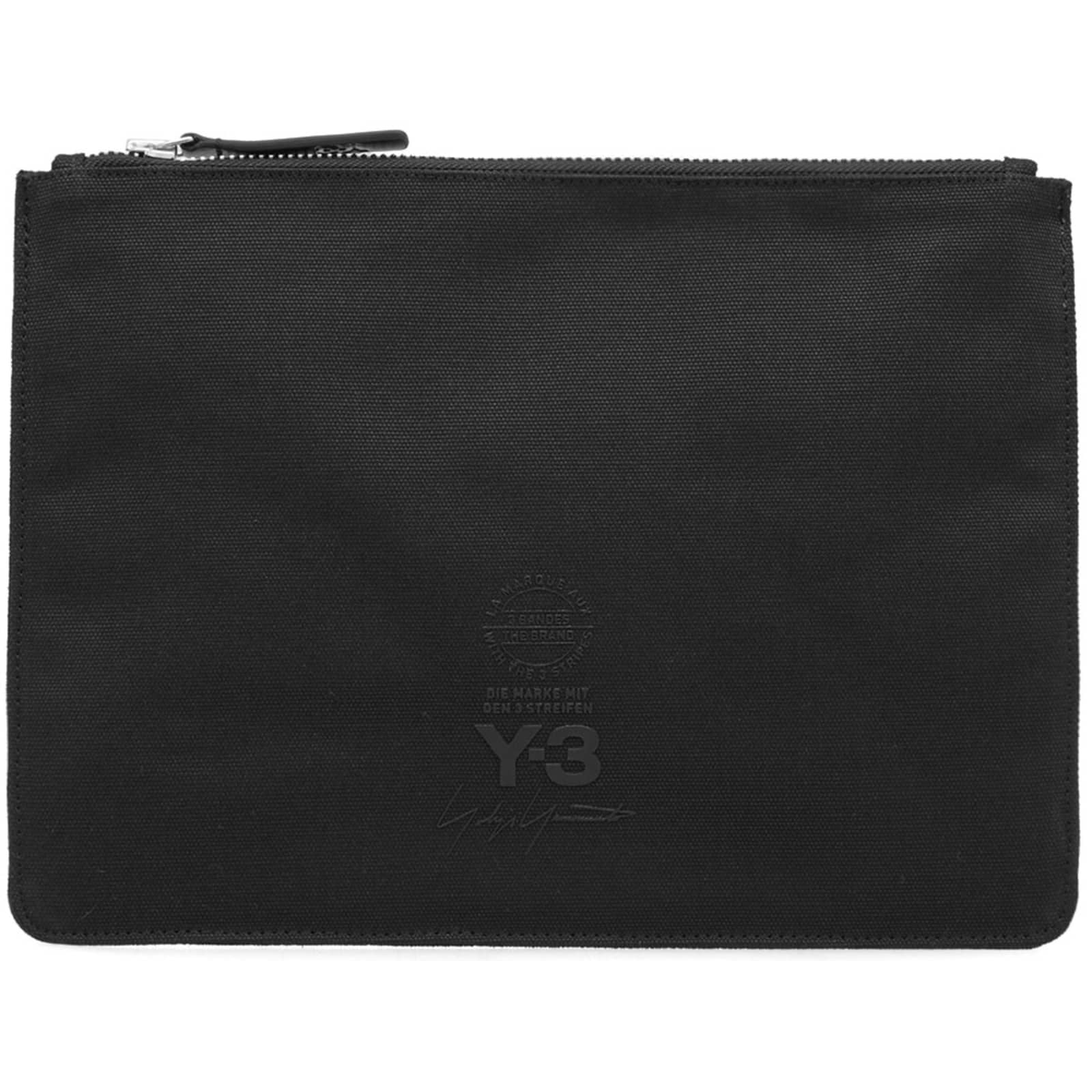 Y-3 Large Pouch Wallet Black | END. (US)