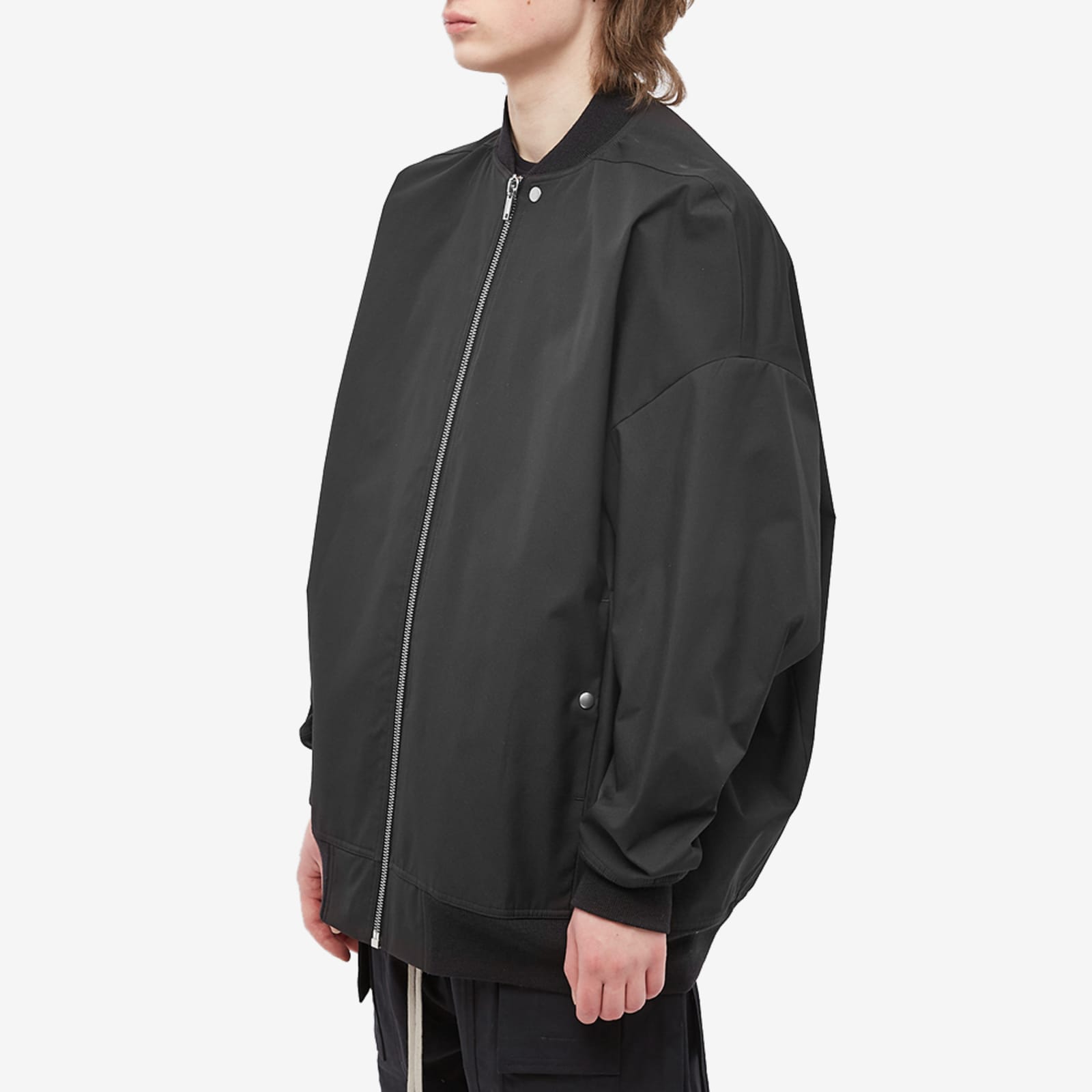 Rick Owens Jumbo Peter Flight Jacket Black | END. (SG)