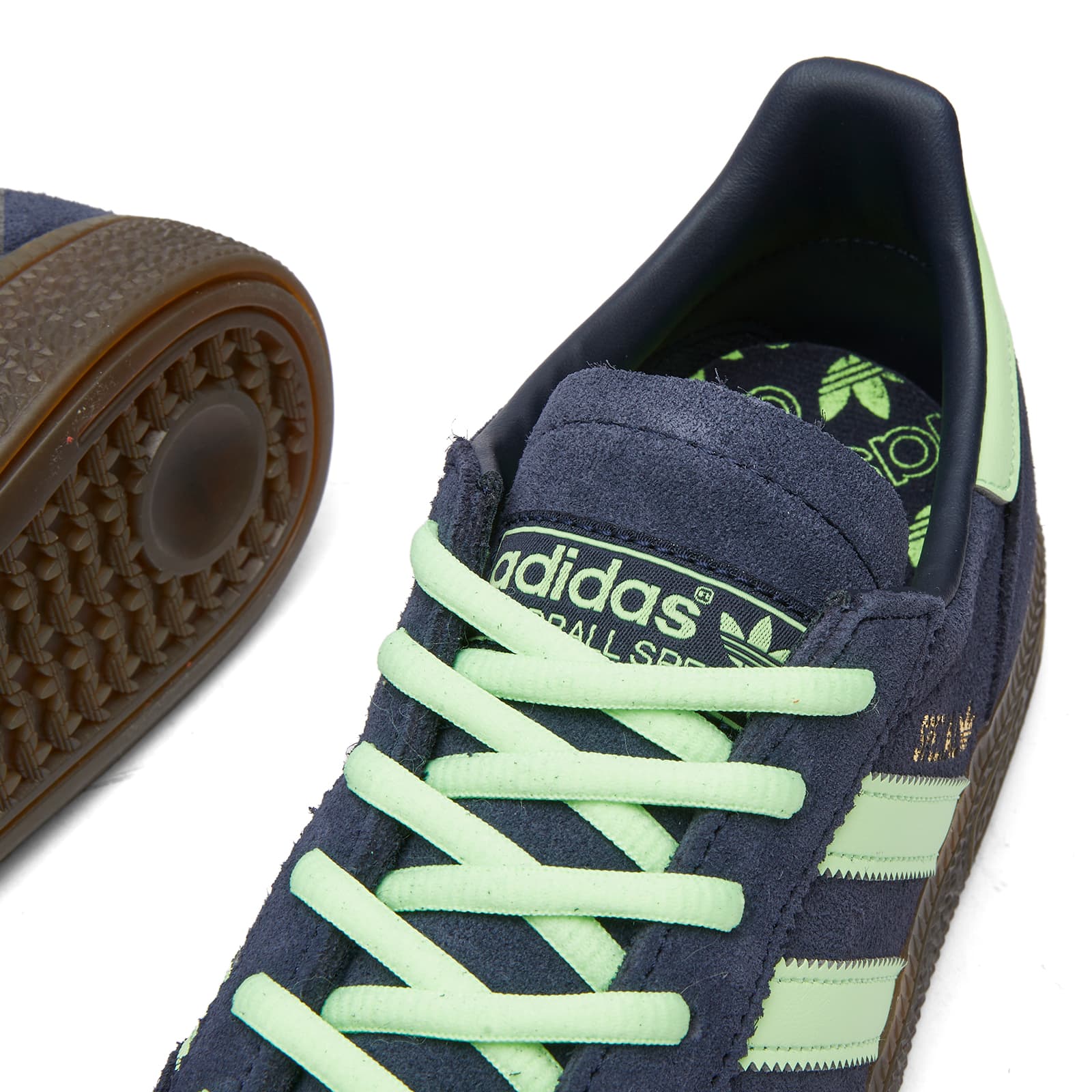 Adidas Handball Spezial Legend Ink, Green Spark & Gum | END. (US)