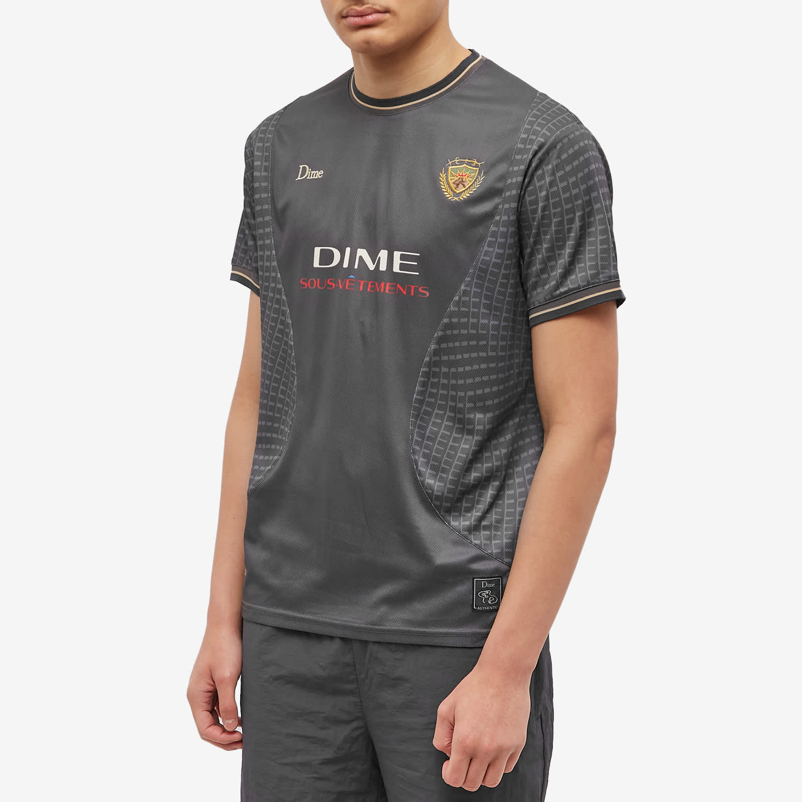 Dime Athletic Jersey Charcoal | END. (GB)