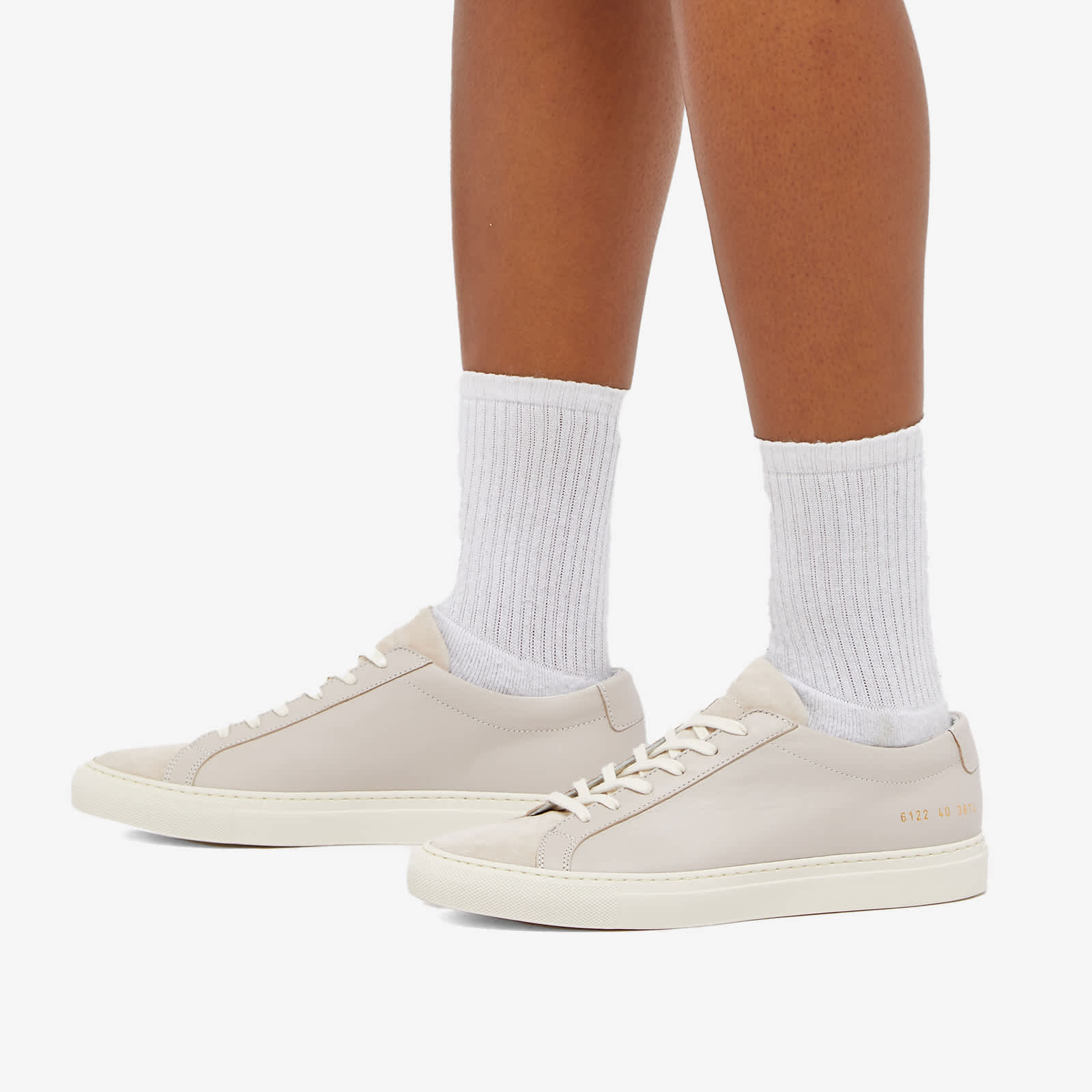 Woman by Common Projects Original Achilles Suede Warm Grey | END.