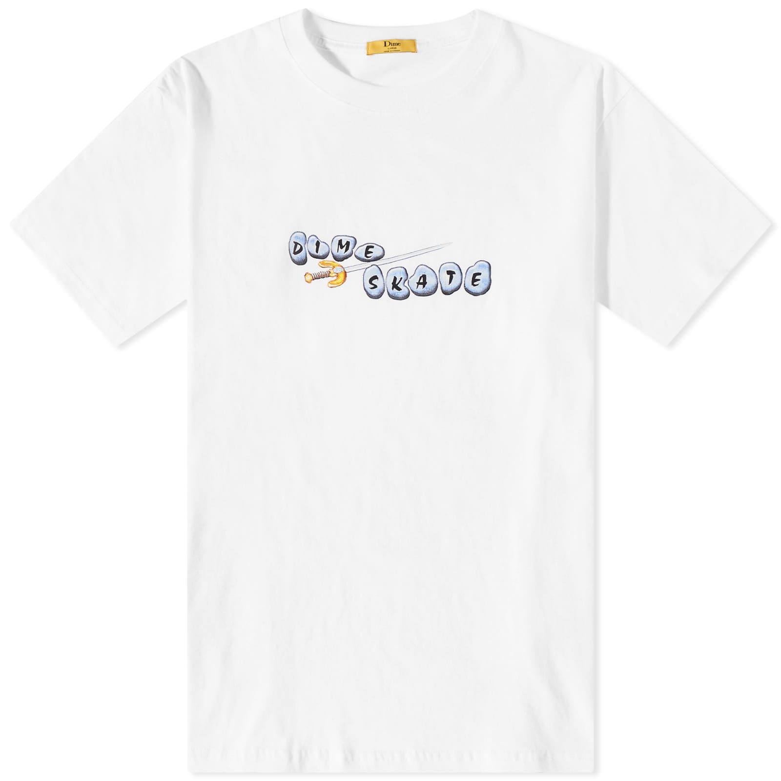 Dime Dimeskate T Shirt White END JP 