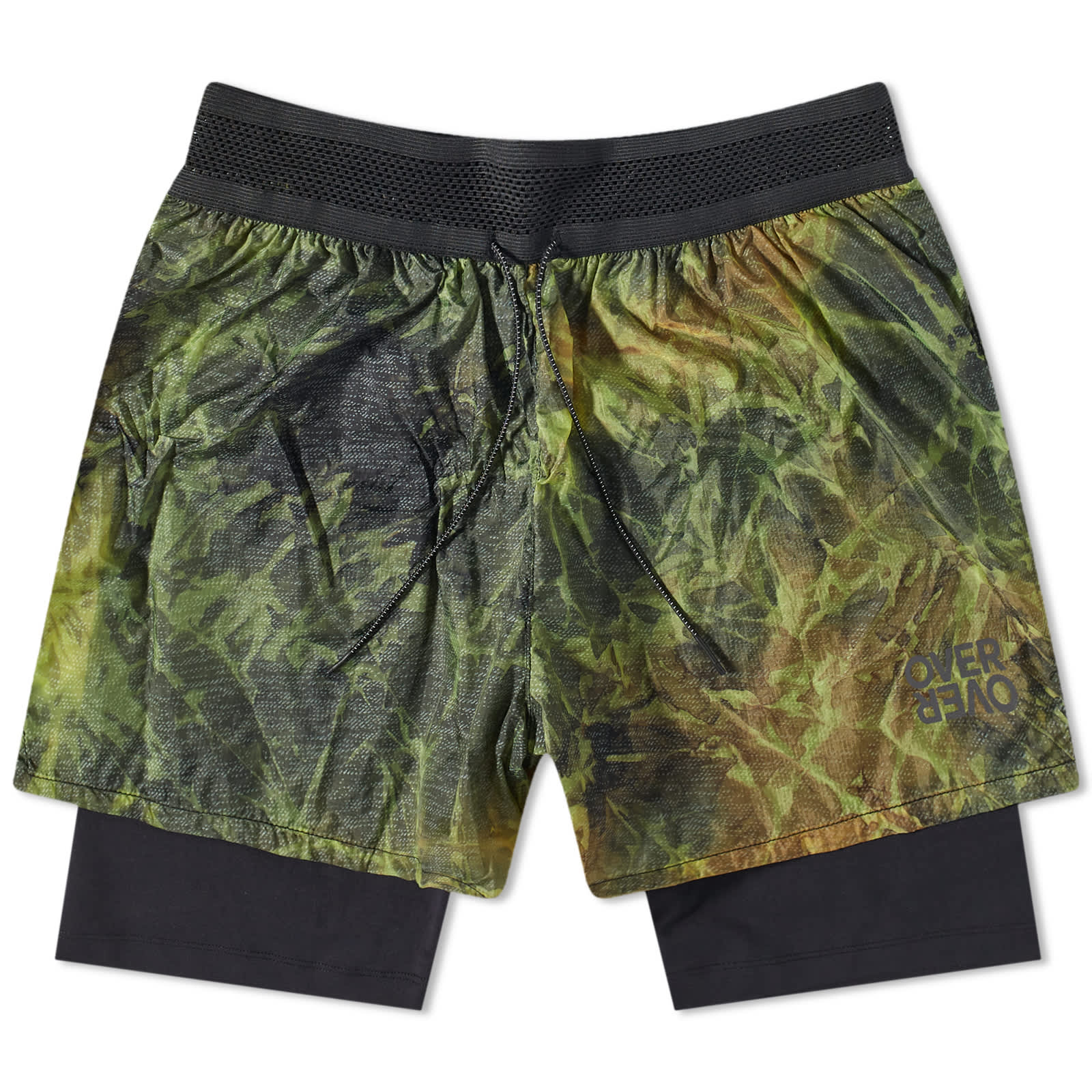 OVER OVER 2 Layer Shorts Forest Rain | END. (TW)