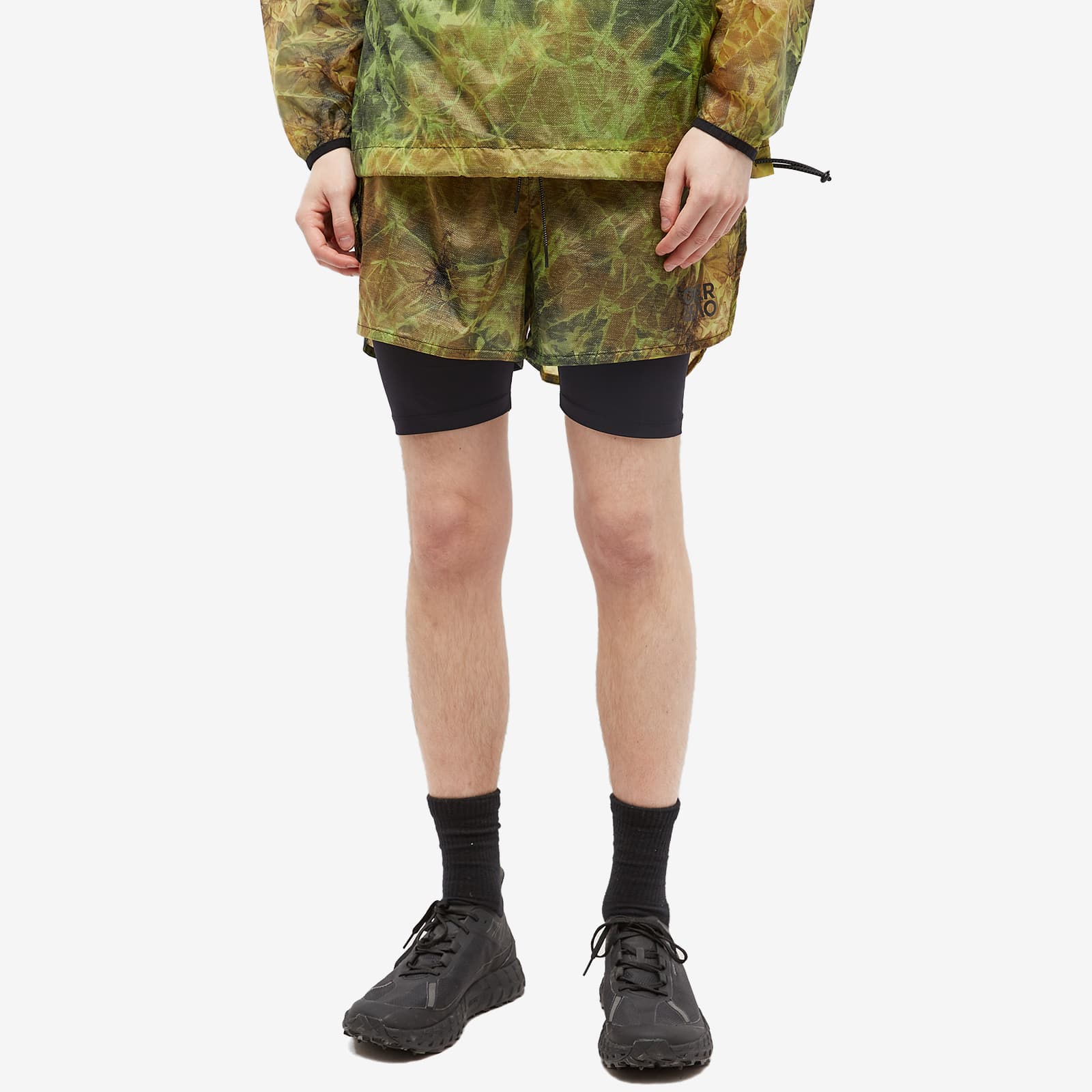 OVER OVER 2 Layer Shorts Forest Rain | END. (GB)