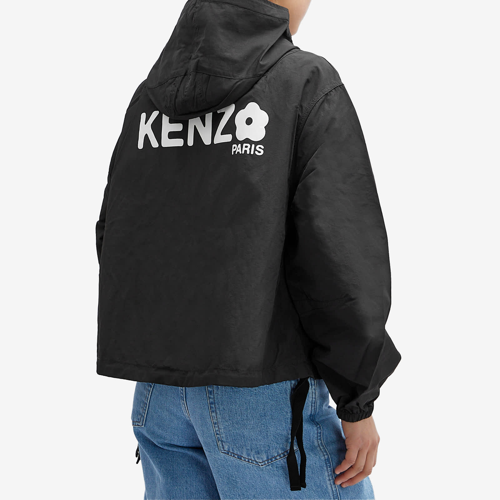 Kenzo Boke 2.0 Regular Windbreaker Jacket Black | END. (US)