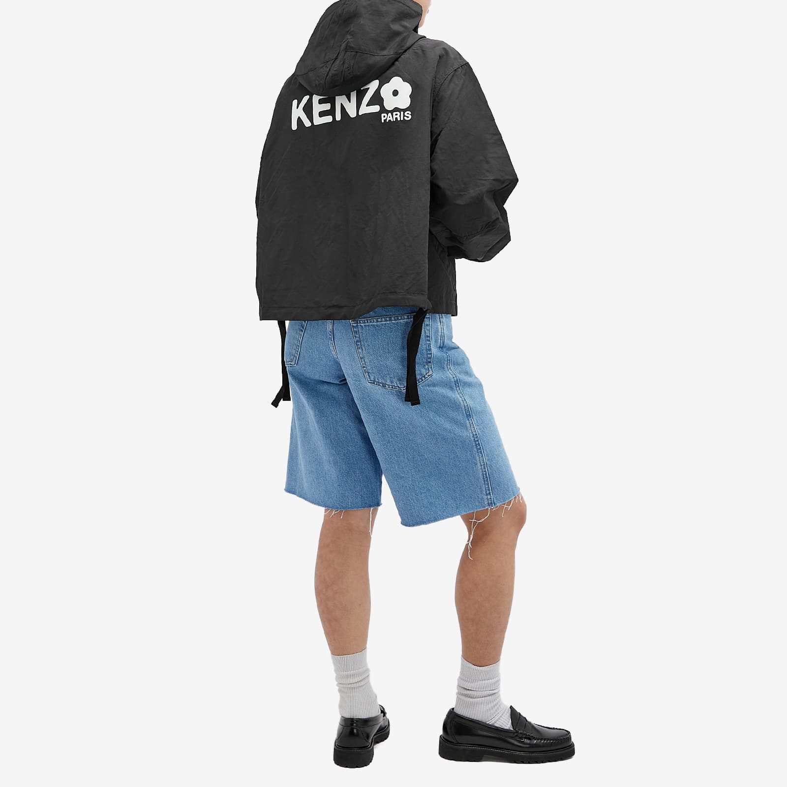Kenzo Boke 2.0 Regular Windbreaker Jacket Black | END. (US)