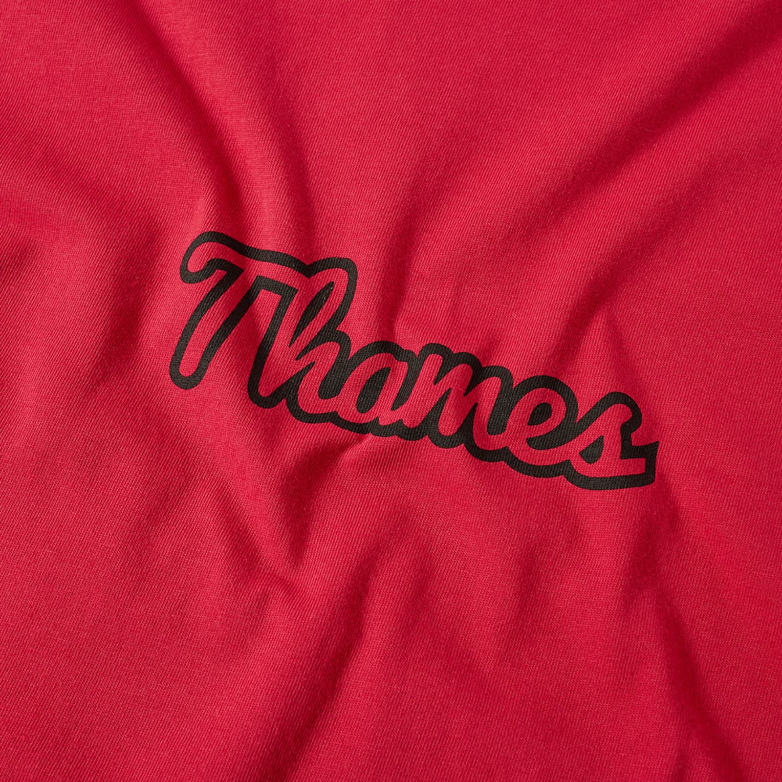 Thames Logo Tee Crimson | END. (US)