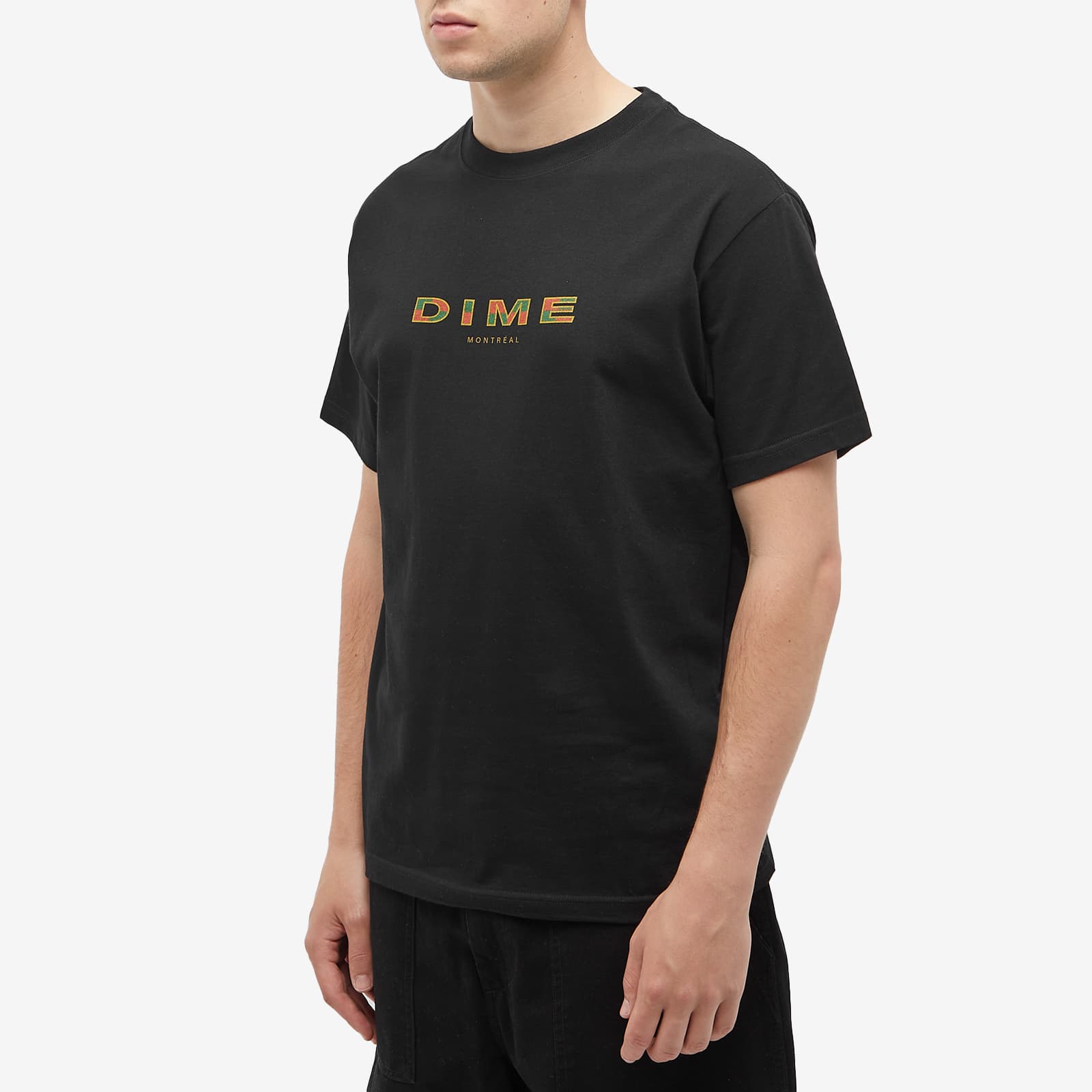 Dime Block Font T-Shirt Black | END. (JP)