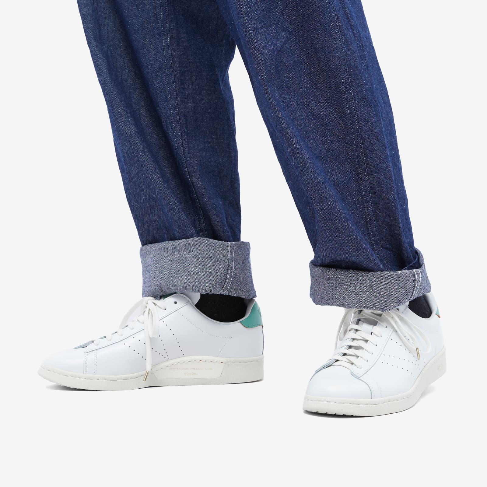 Visvim Corda Folk Sneaker Light Green | END. (GB)