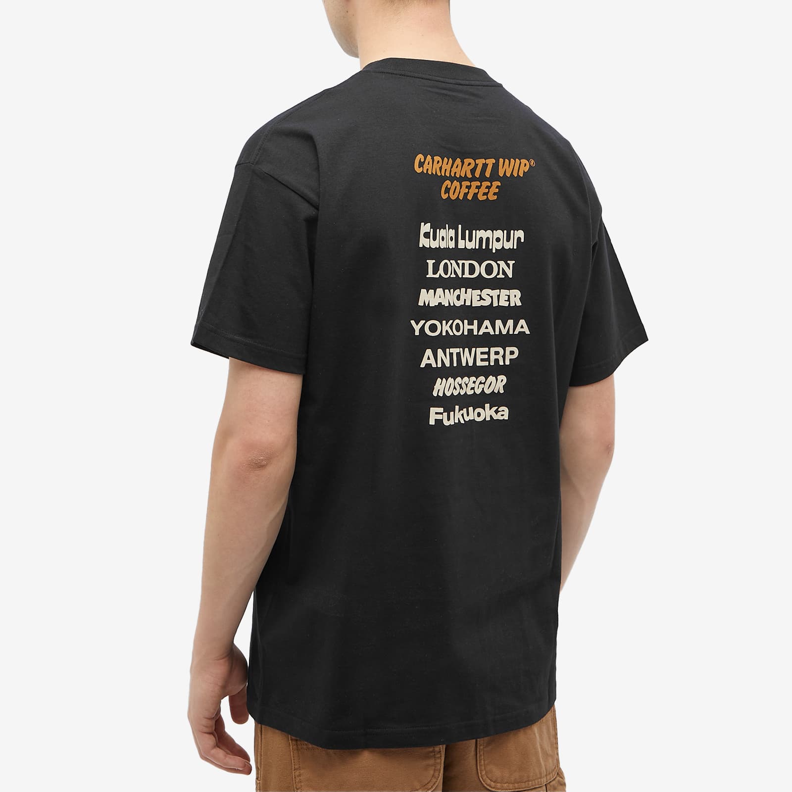 Carhartt WIP Coffee T-Shirt Black | END.